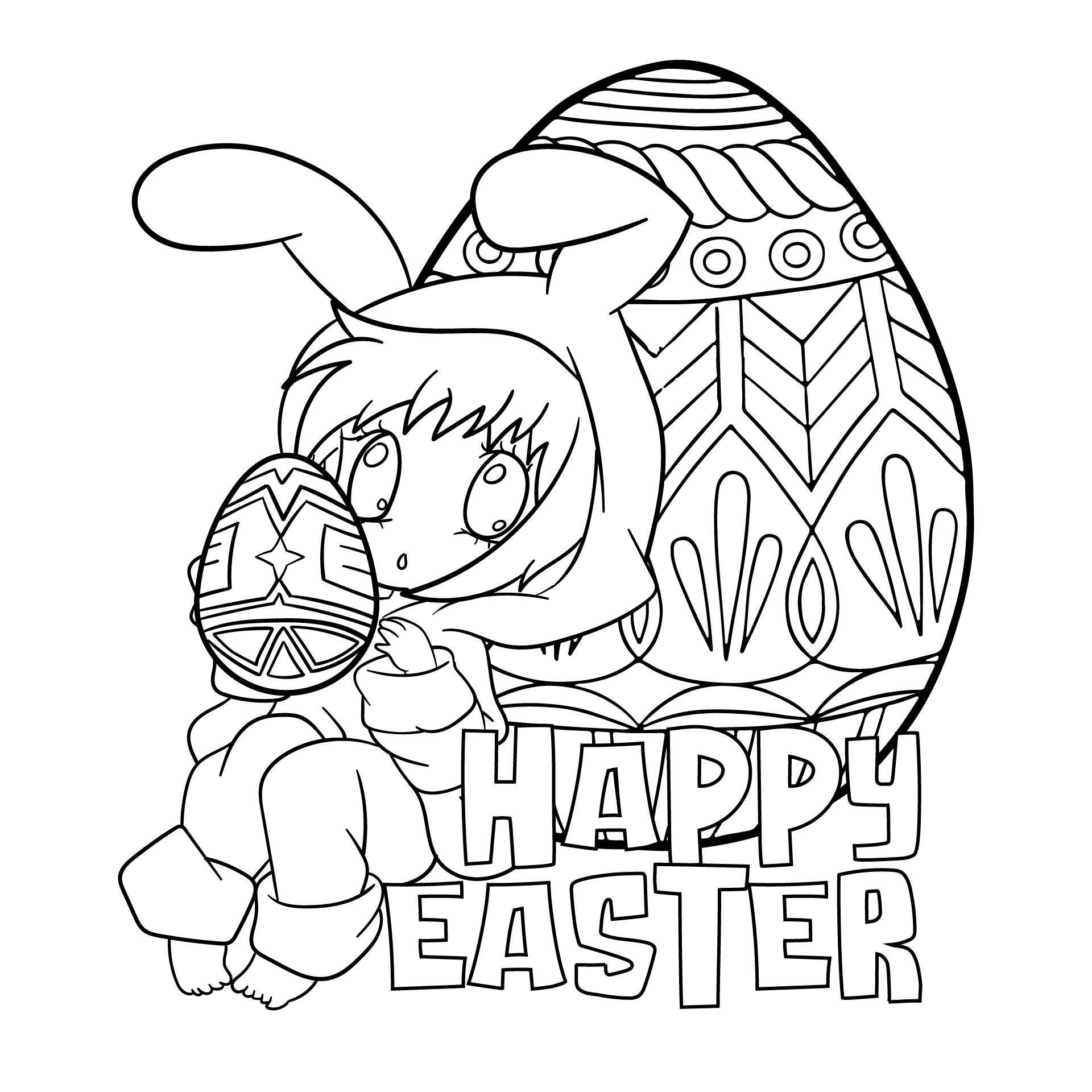10 Best Free Easter Coloring Printables PDF For Free At Printablee