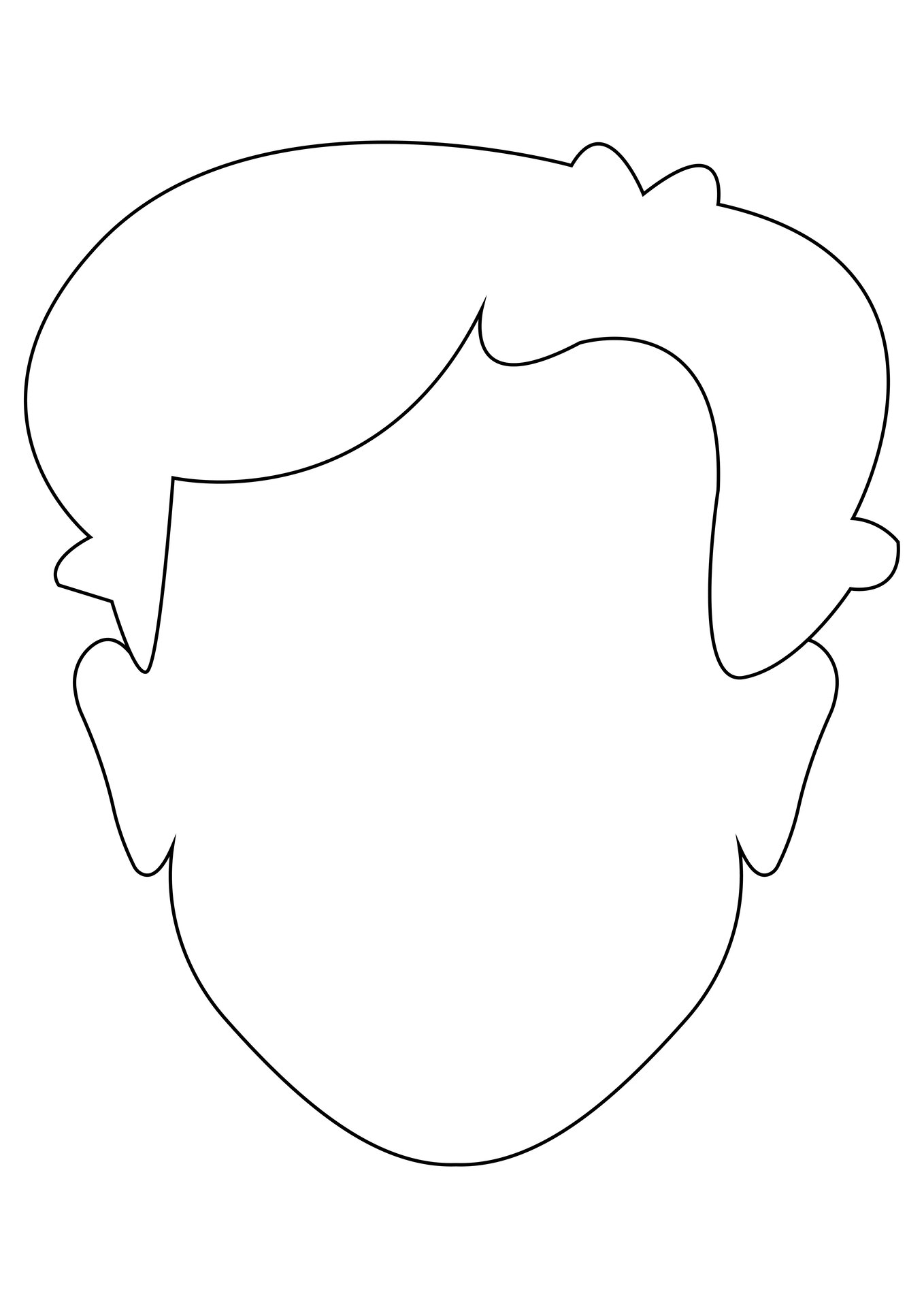 Blank Face Printable Printable Templates