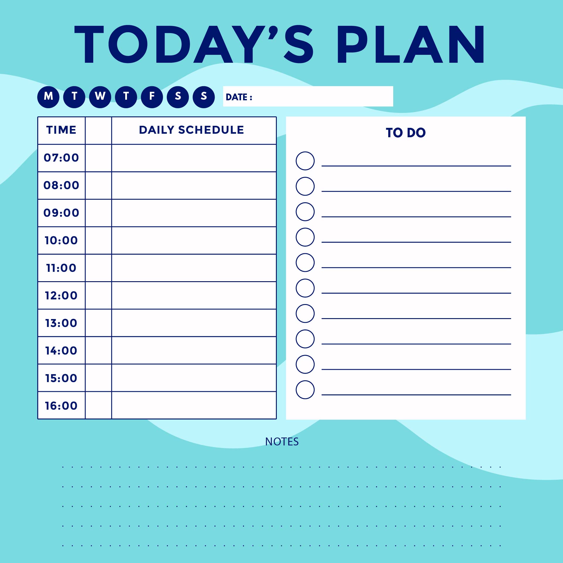 Daily Hourly Schedule Template Daily Hourly Schedule Template
