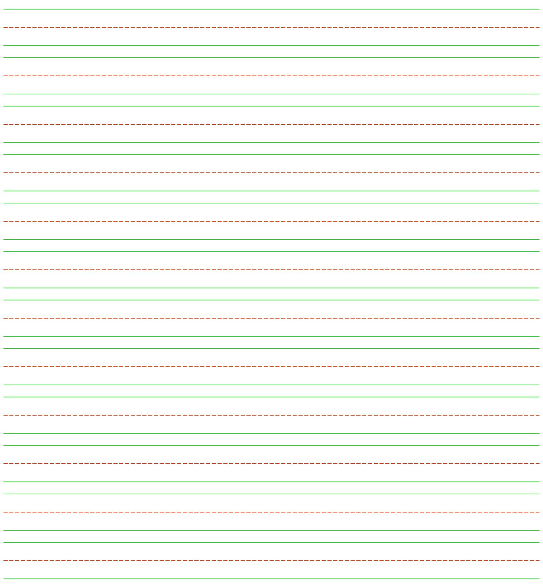 10 Best Printable Primary Writing Paper Template Printablee
