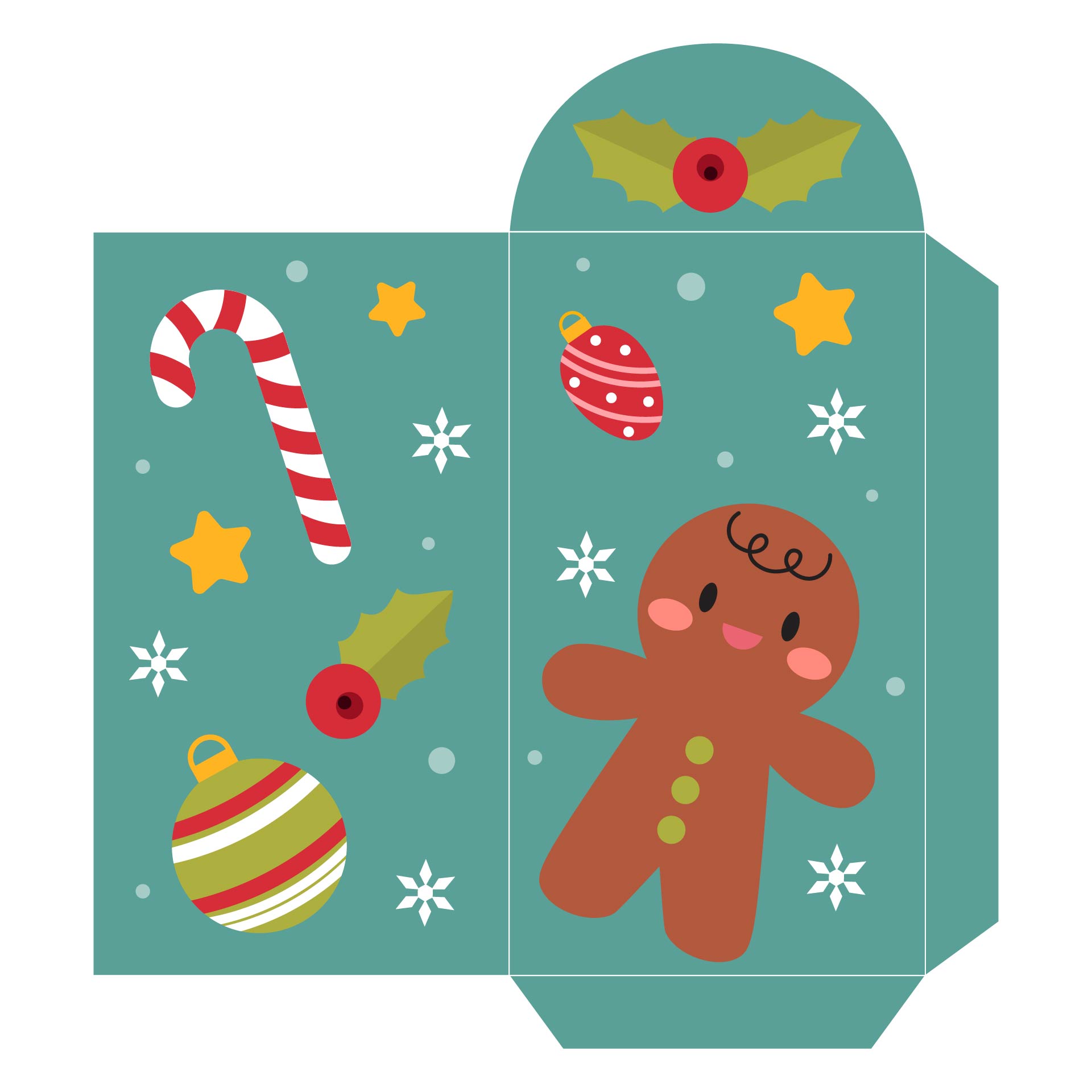 Manuscript Sober Stick Christmas Money Wallets Templates Citabeille