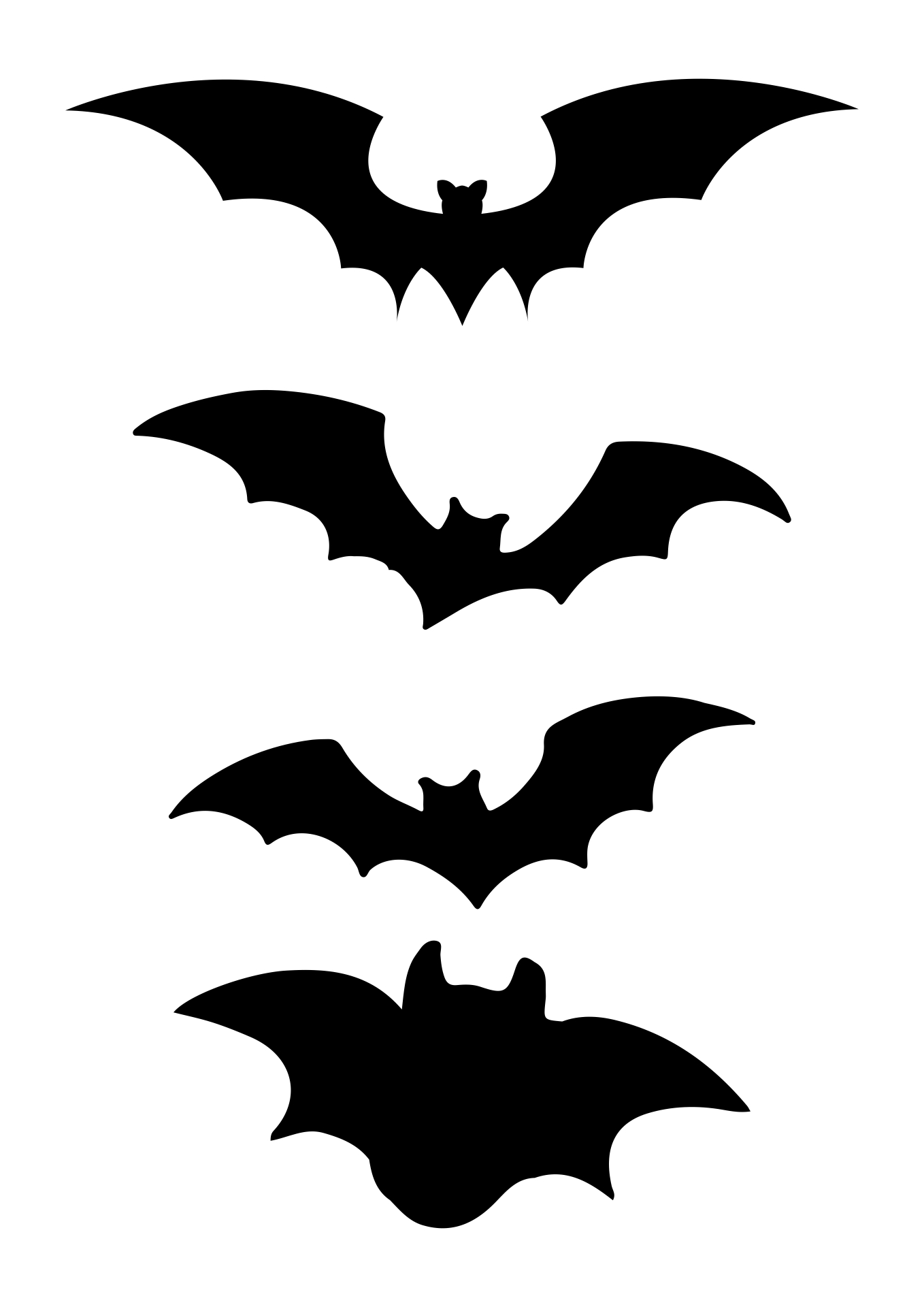 Printable Bats