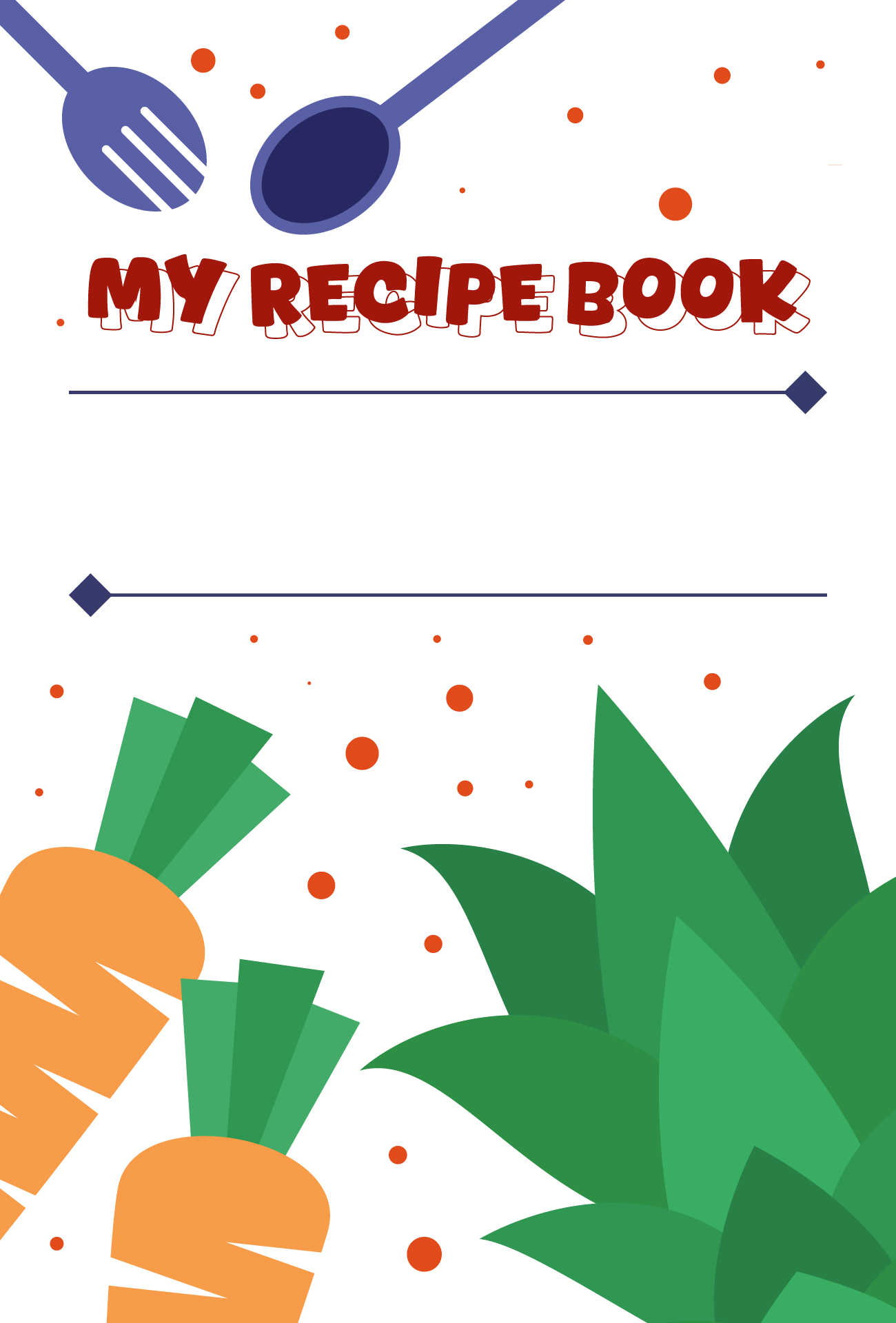 10 Best Printable Cookbook Covers To Print Printablee