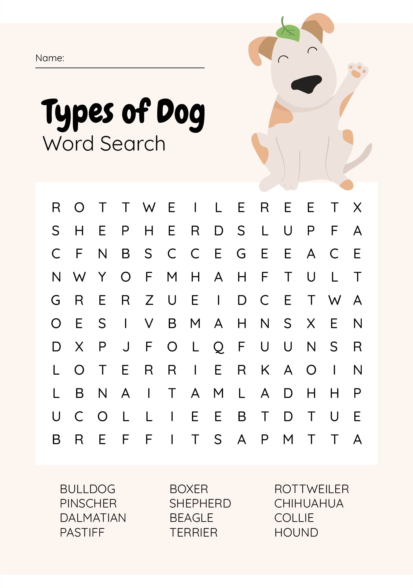 Large Printable Word Search Large Printable Word Search