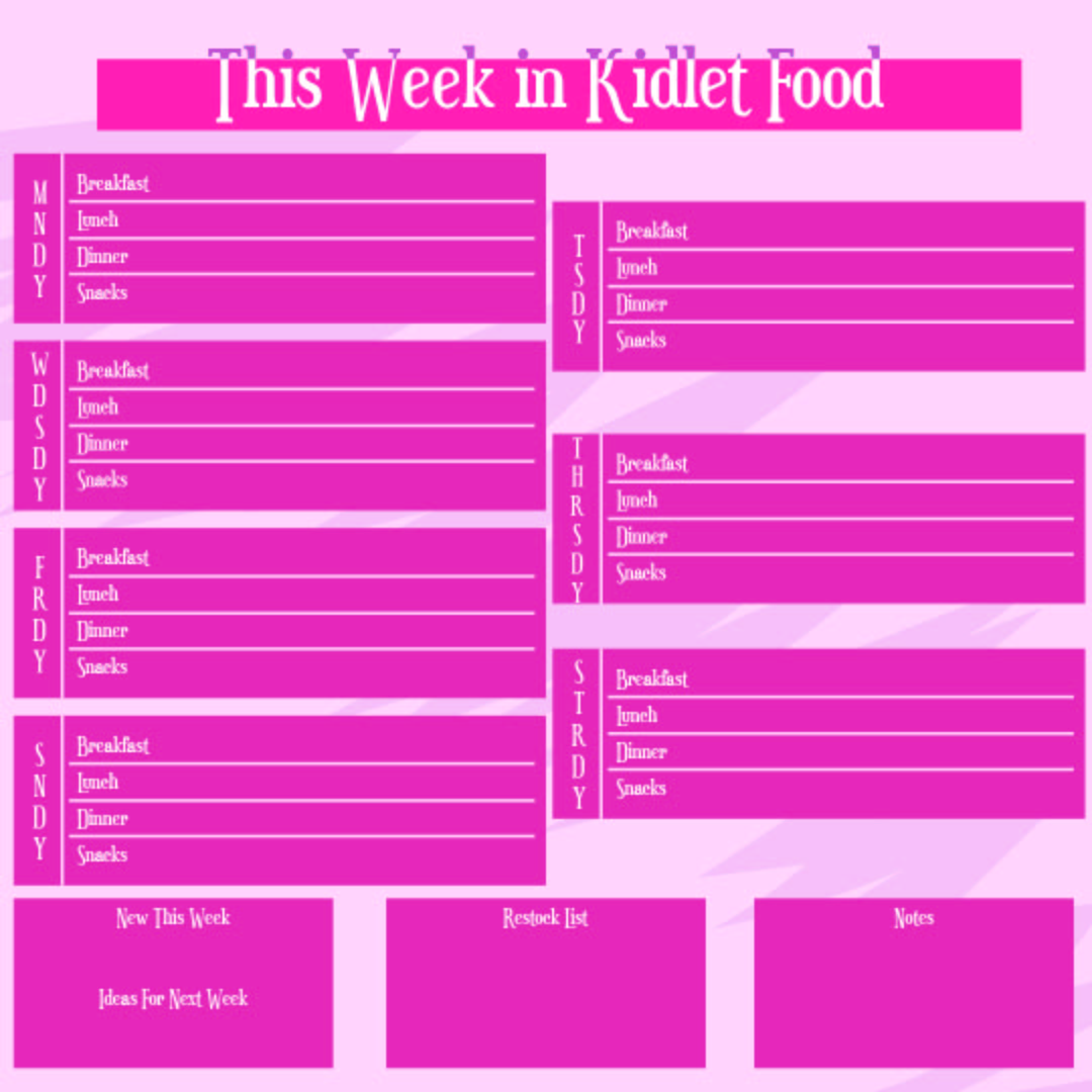 Blank Lunch Menus - 10 Free PDF Printables | Printablee Blank Lunch Menus - 10 Free PDF Printables | Printablee