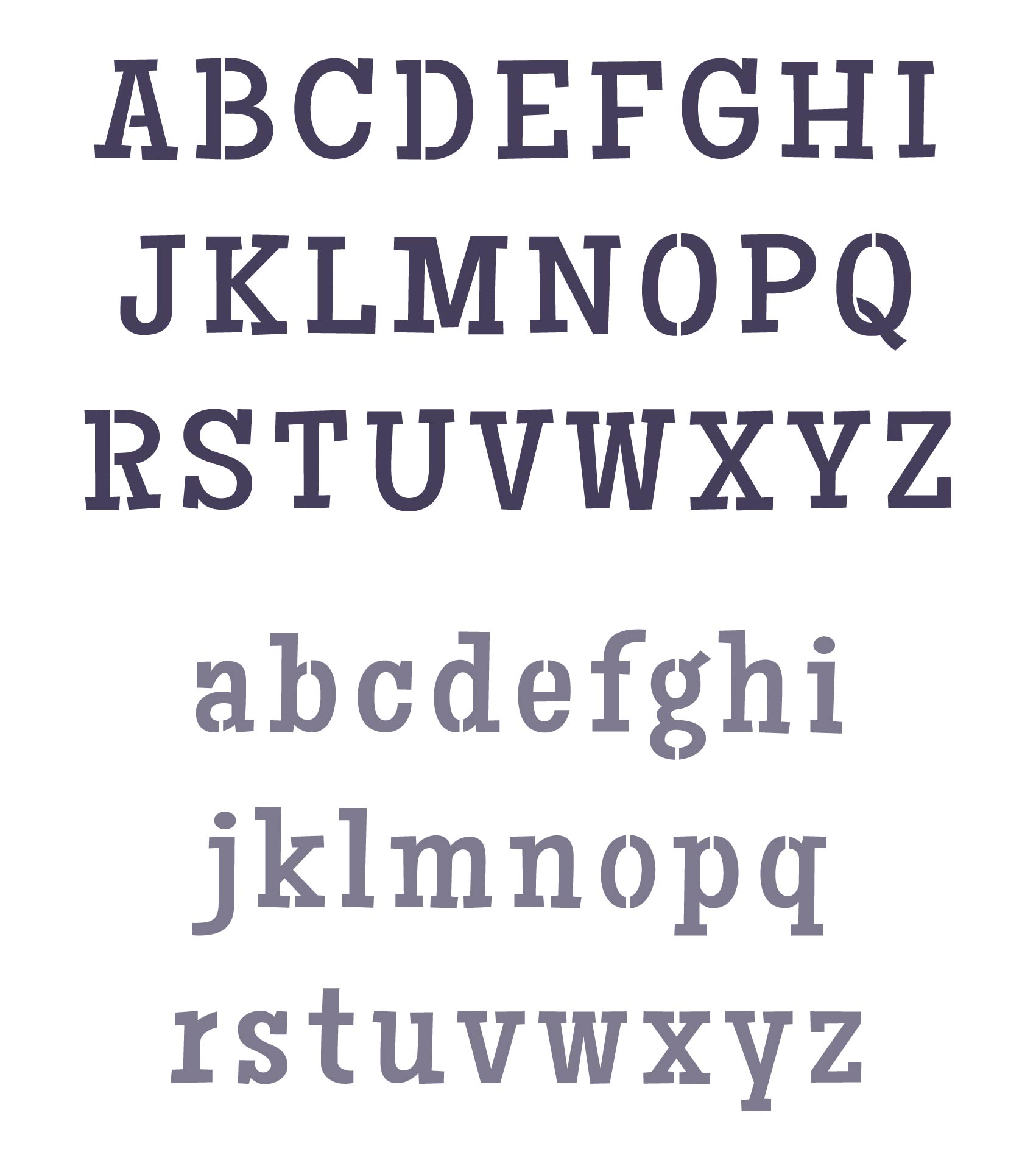 Free Printable Stencil Alphabet Letters Printable Templates
