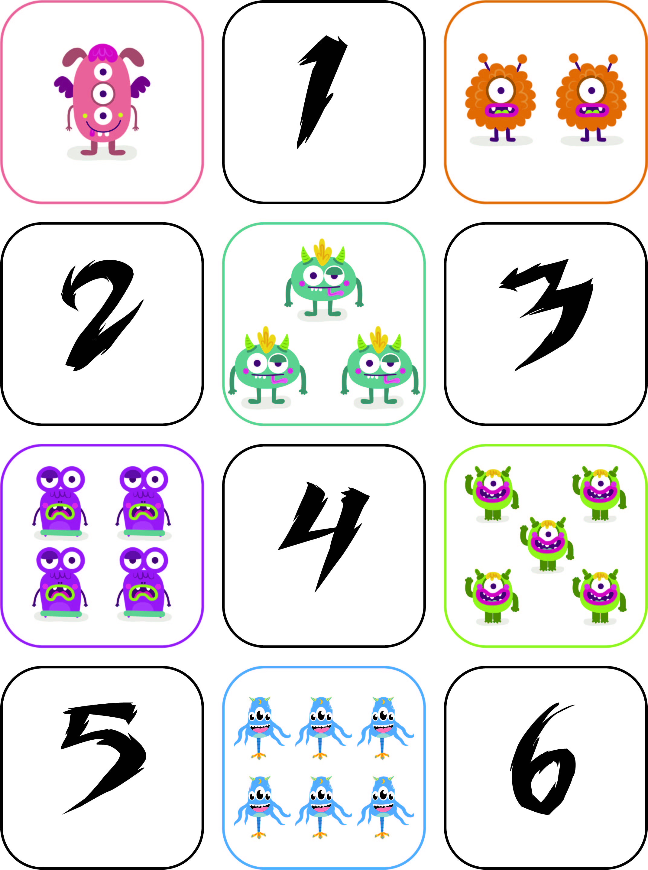 4 Best Printable Number Matching Cards PDF For Free At Printablee