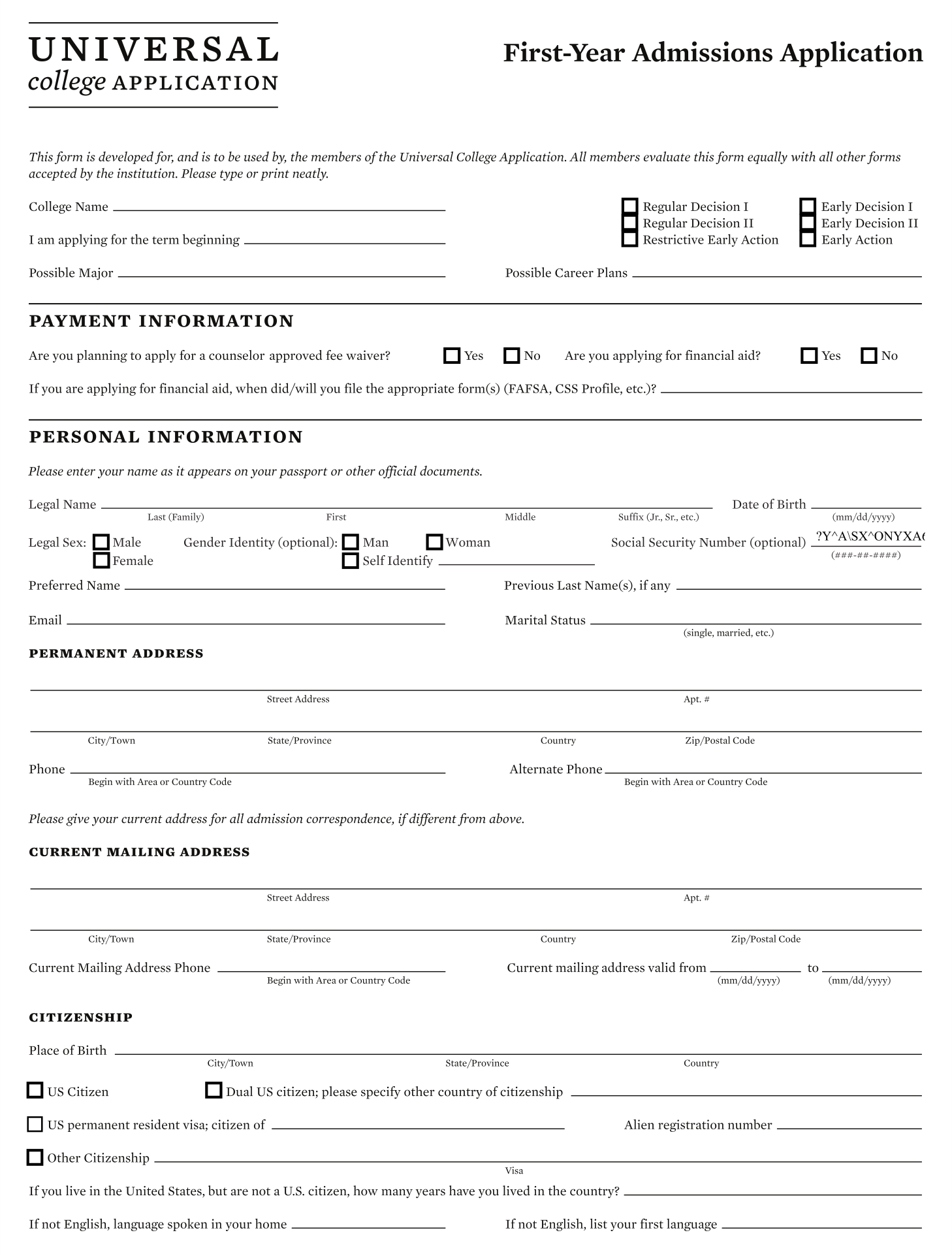 Practice Job Application Forms - 11 Free PDF Printables | Printablee Practice Job Application Forms - 11 Free PDF Printables | Printablee