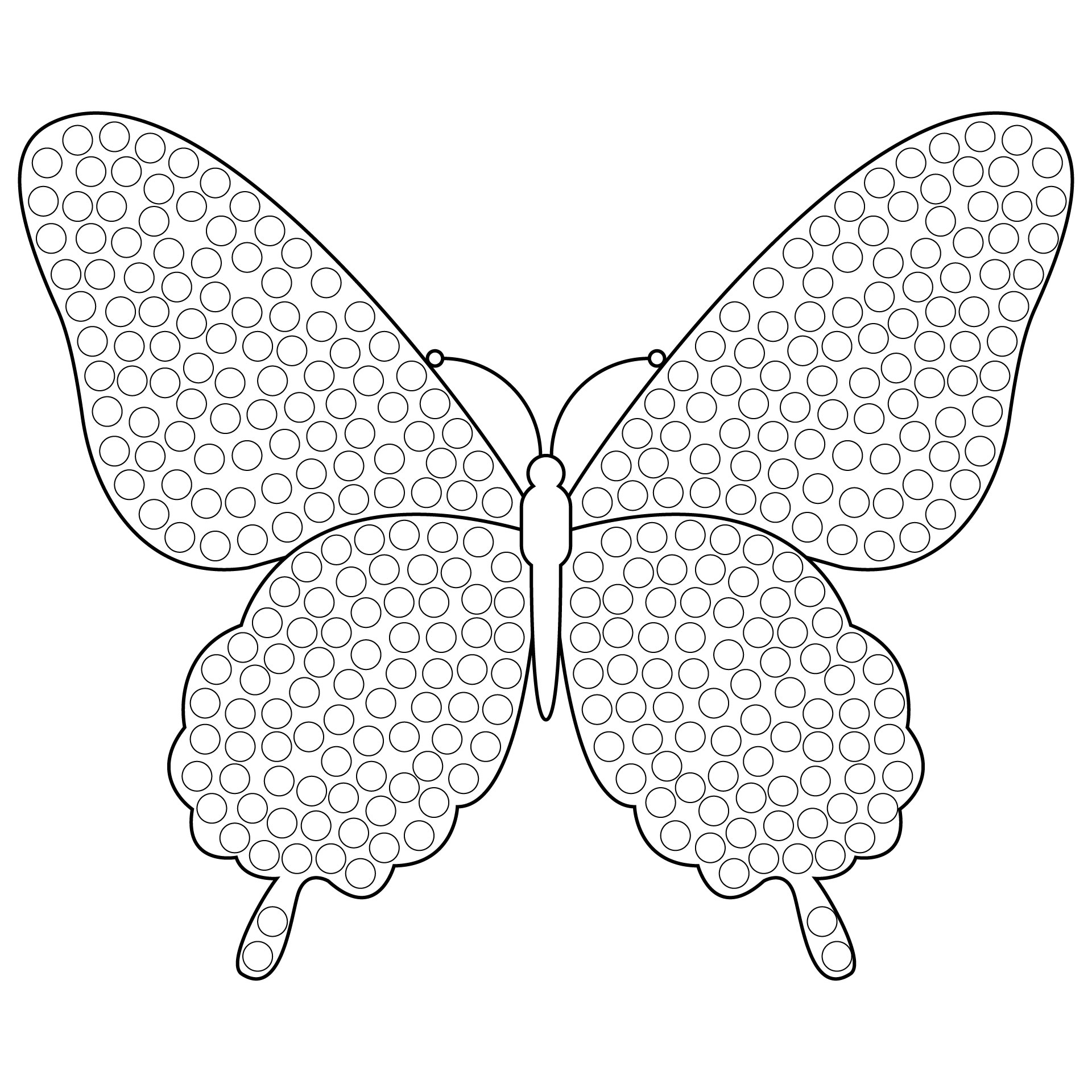 10 Best Caterpillar Dot Art Printables For Free At Printablee