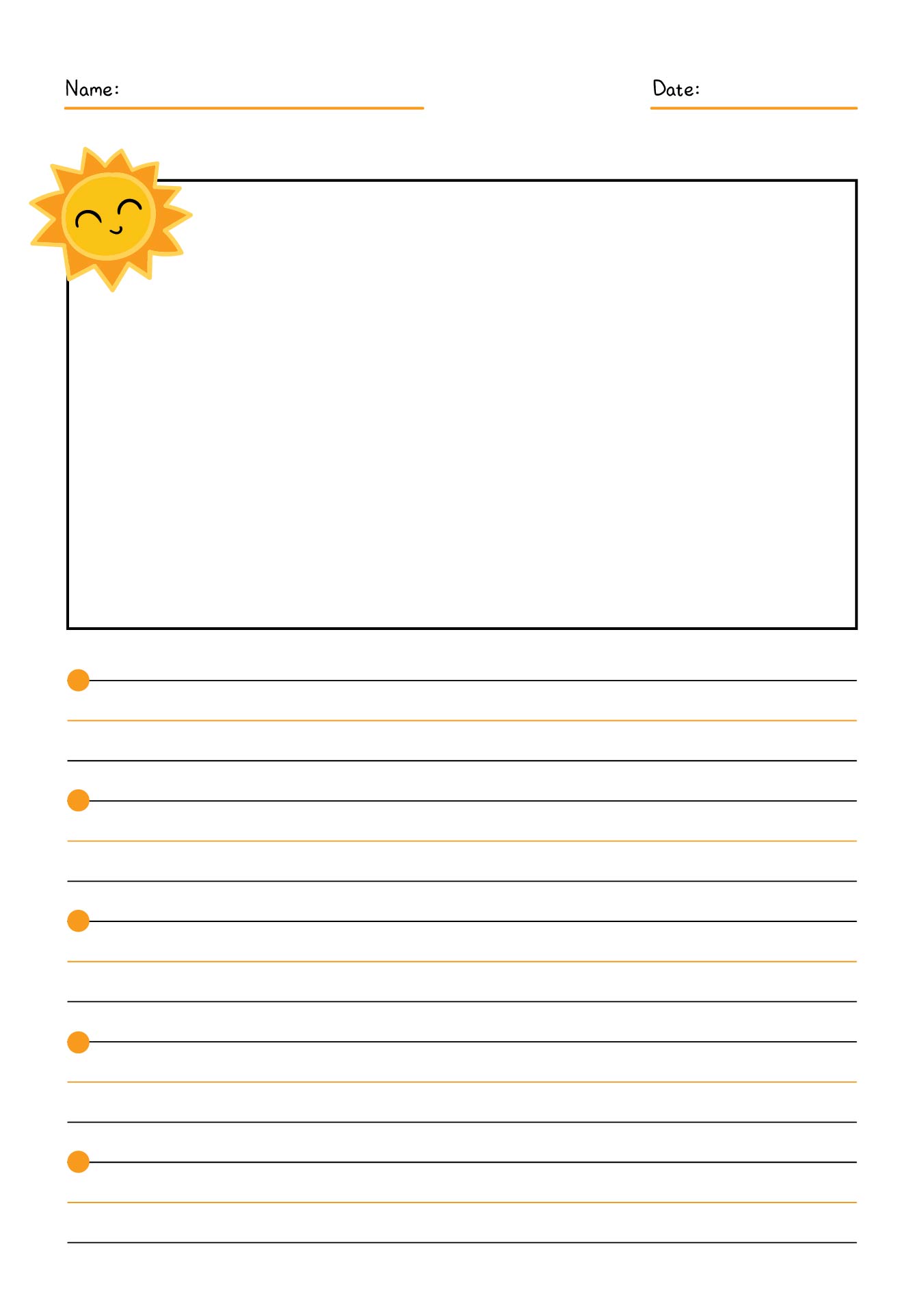 Printable Pdf Writing Paper First Grade Printable Pdf Writing Paper First Grade