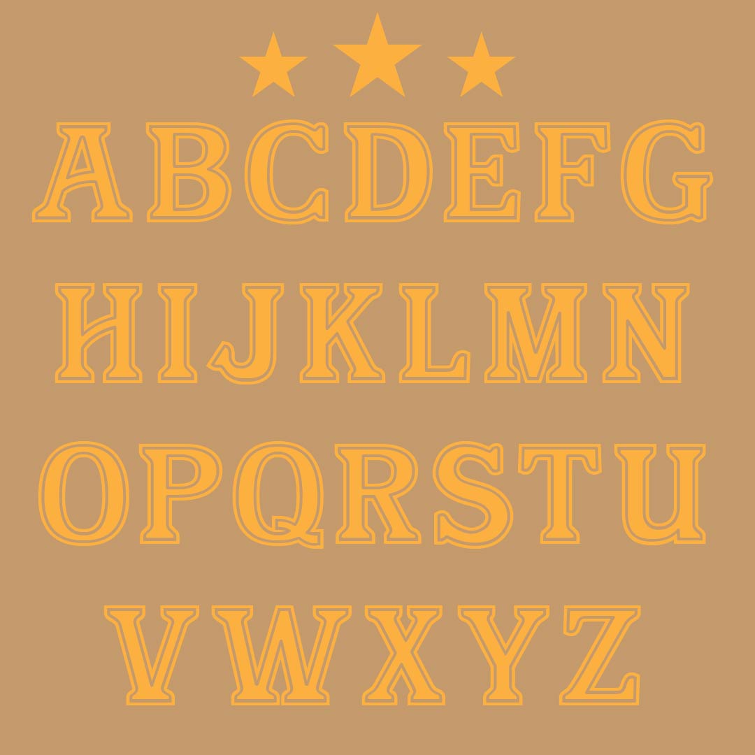Western Alphabet Letters - 10 Free PDF Printables | Printablee Western Alphabet Letters - 10 Free PDF Printables | Printablee