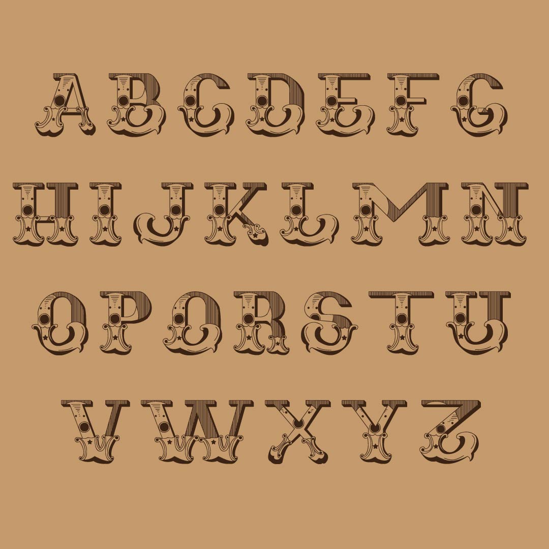 Free Printable Western Fonts Printable Templates