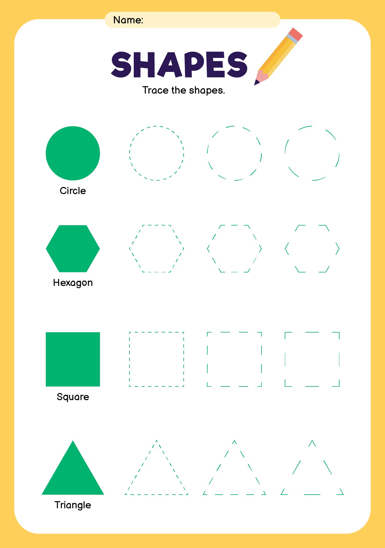 10 Best Printable Preschool Worksheets Printablee