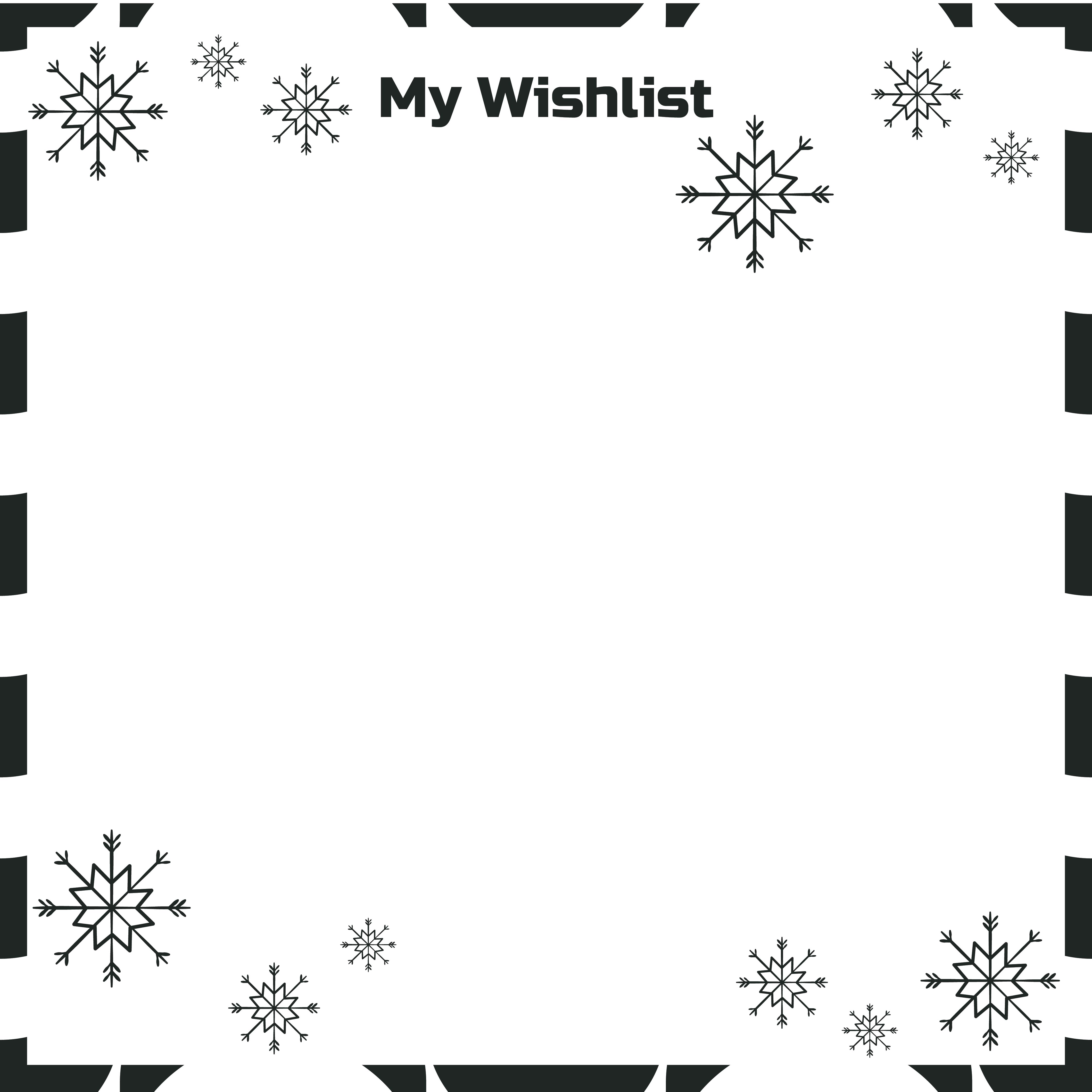 5 Best Printable Christmas Wish List Form PDF For Free At Printablee