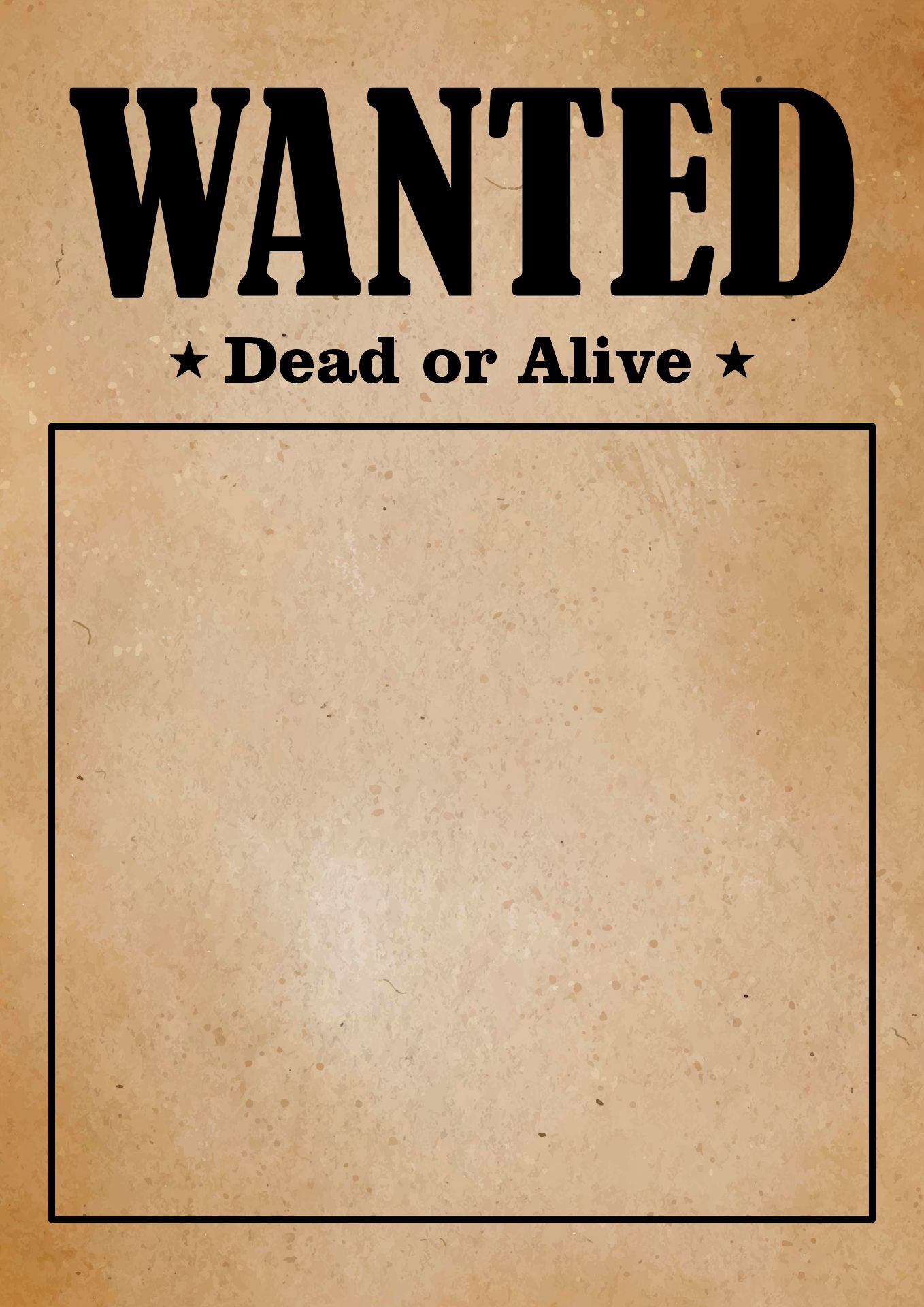 10 Best Old West Wanted Posters Printable Printablee