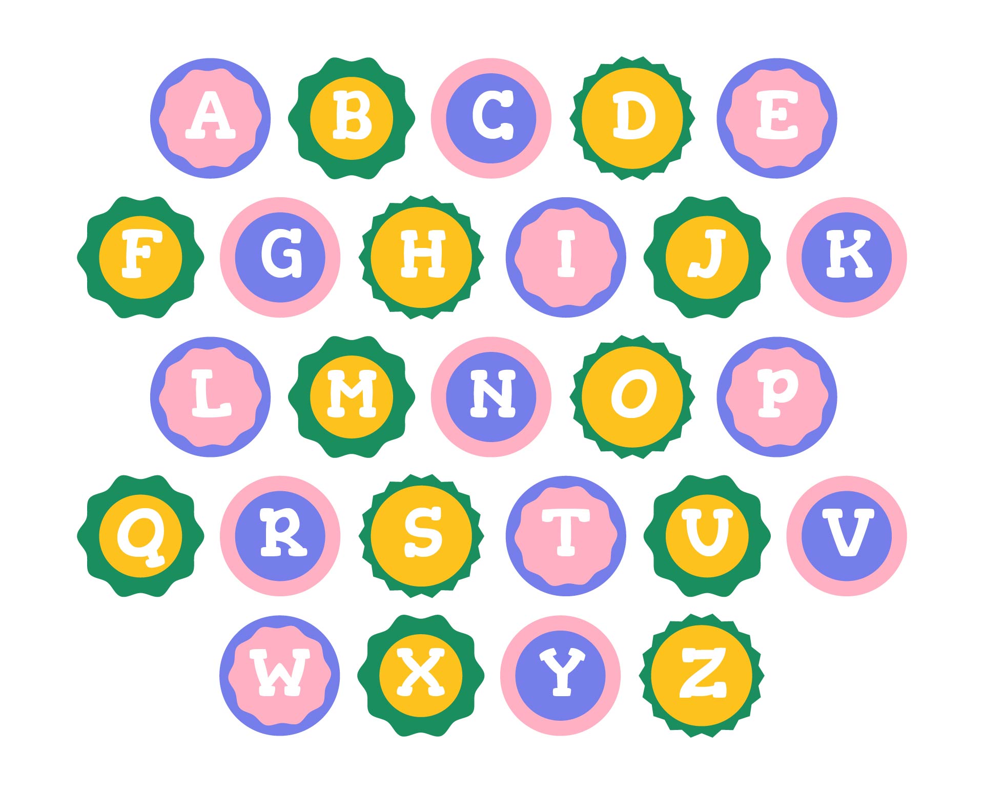 10 Best 5 Inch Printable Letters A Z Printablee