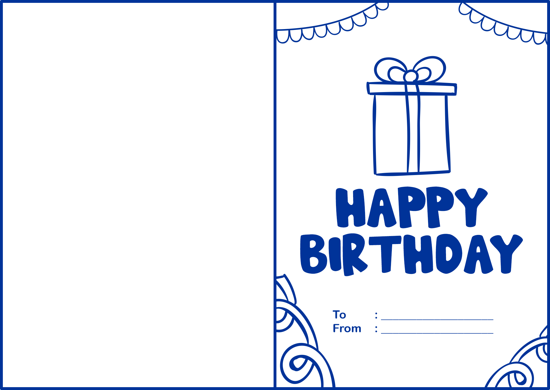10 Best Printable Folding Birthday Cards For Wife Free Nude Photos
