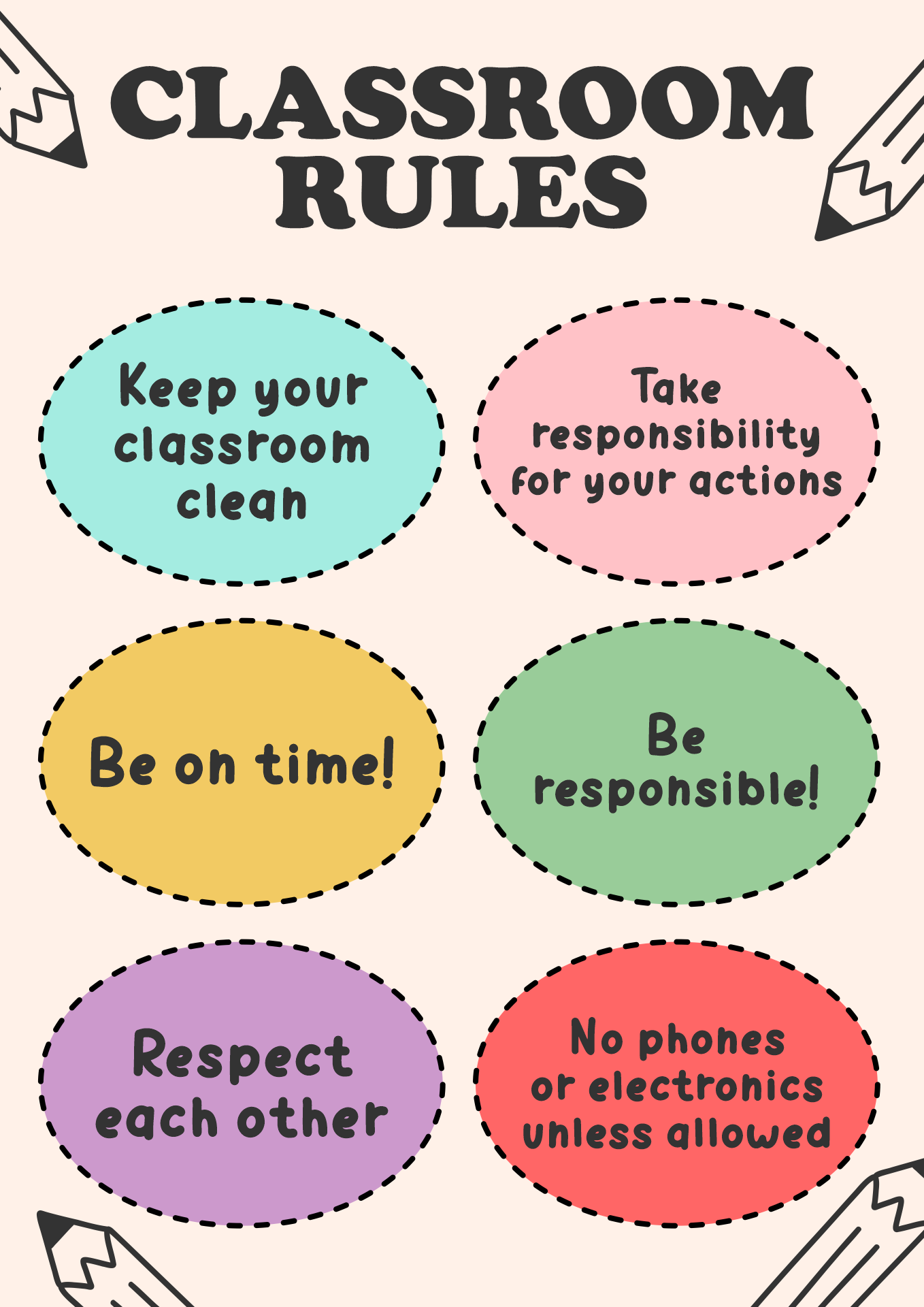 Free Printable Preschool Class Rules Printable Templates Free Printable Preschool Class Rules Printable Templates