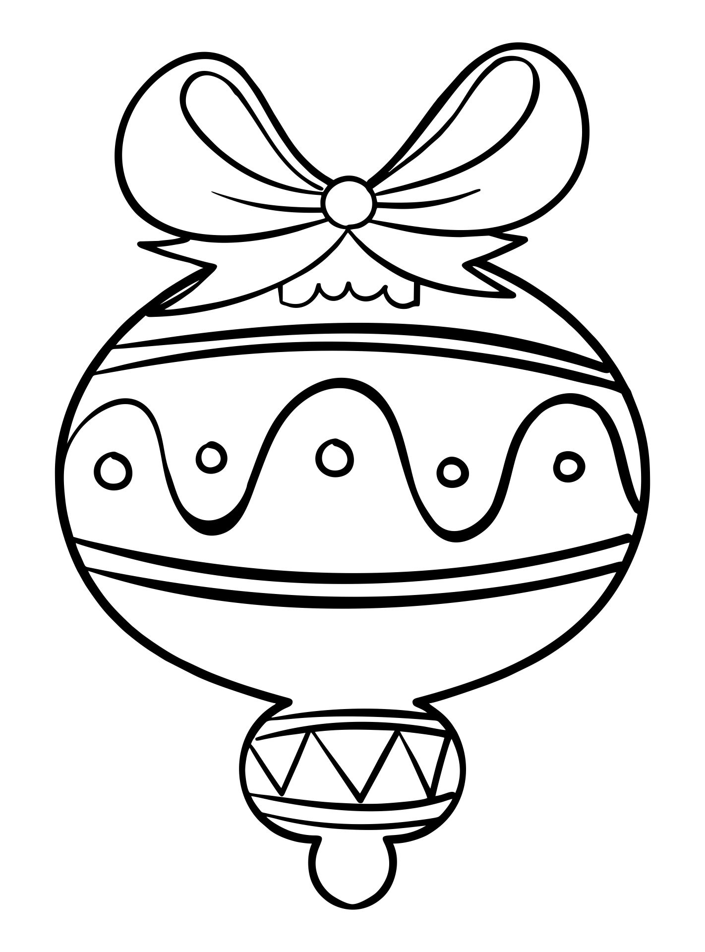 15 Best Free Christmas Printable Ornament Coloring Pages PDF For Free