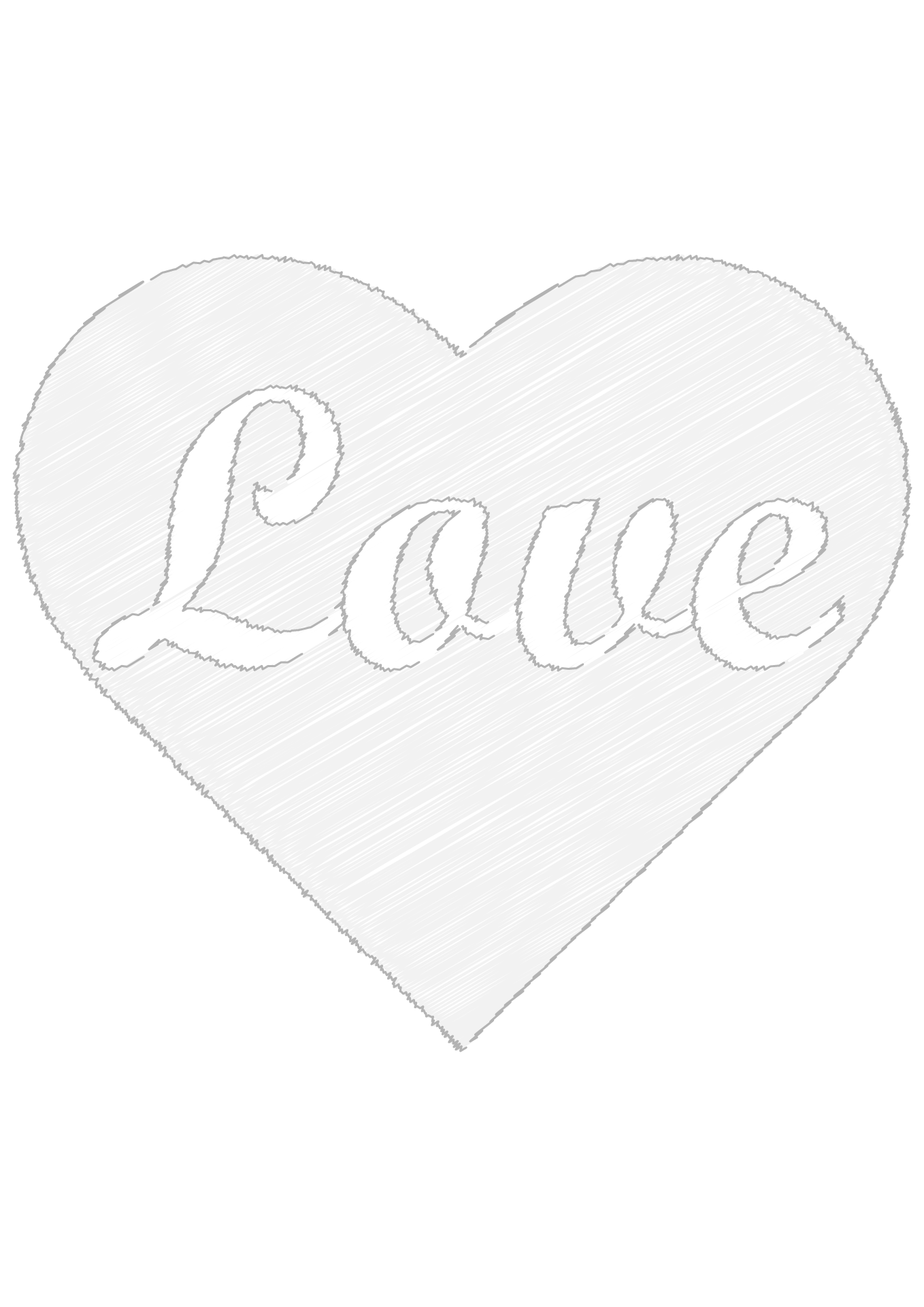 Printable Love Stencils