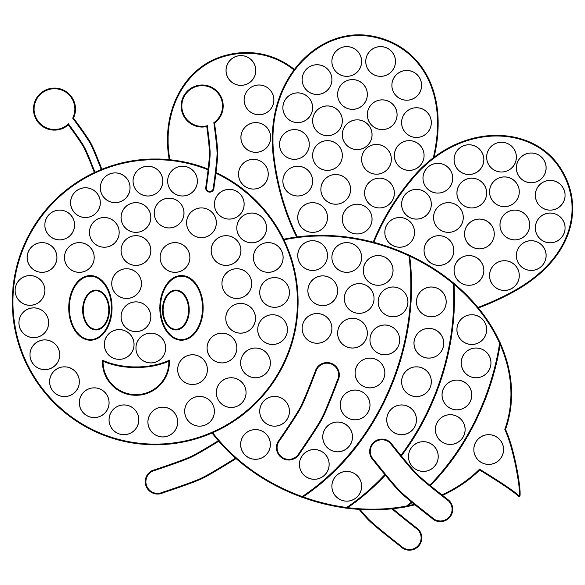 10 Best Animal Dot Art Printables For Free At Printablee