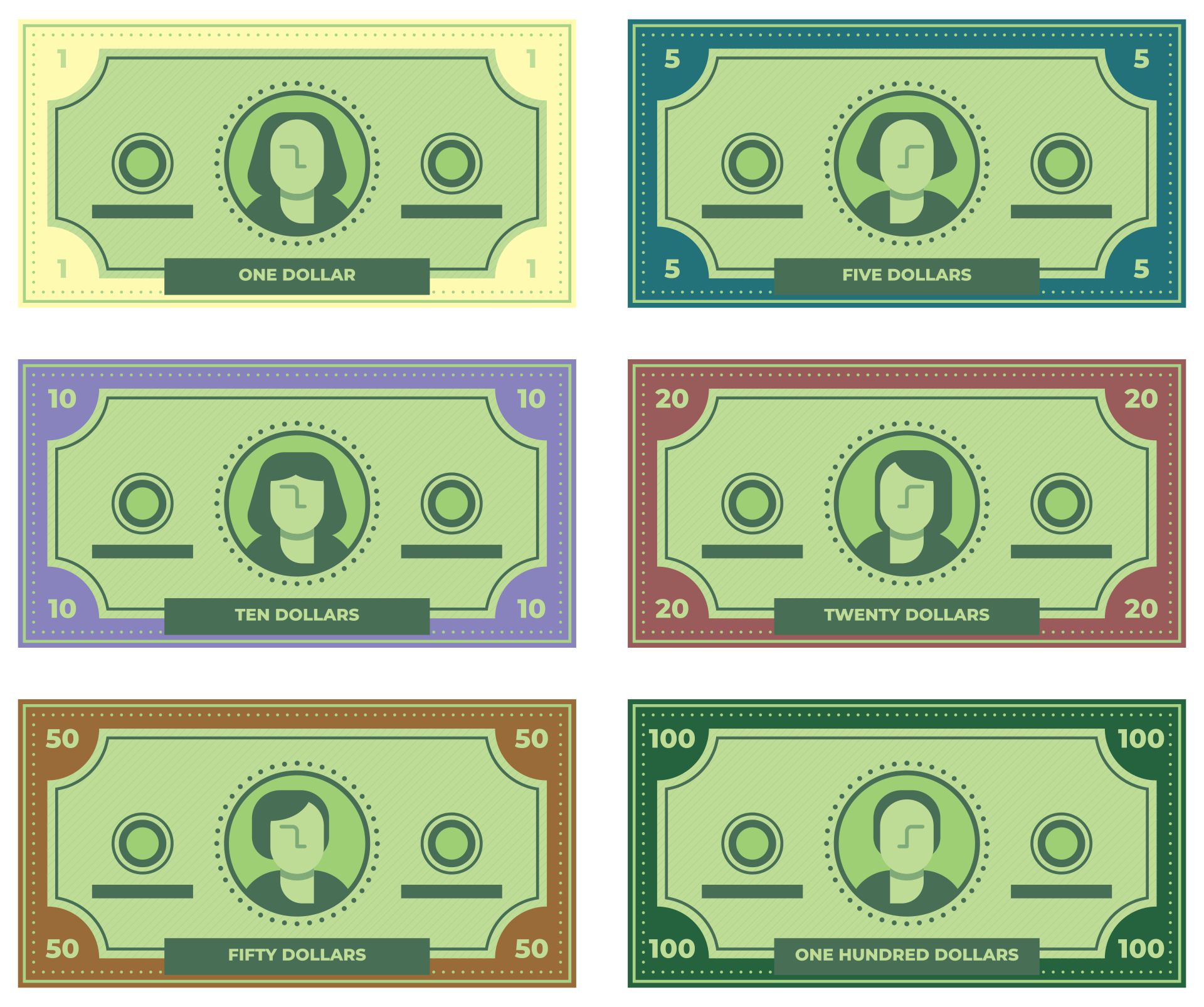Fake Play Money 10 Free PDF Printables Printablee Fake Play Money 10 Free PDF Printables Printablee