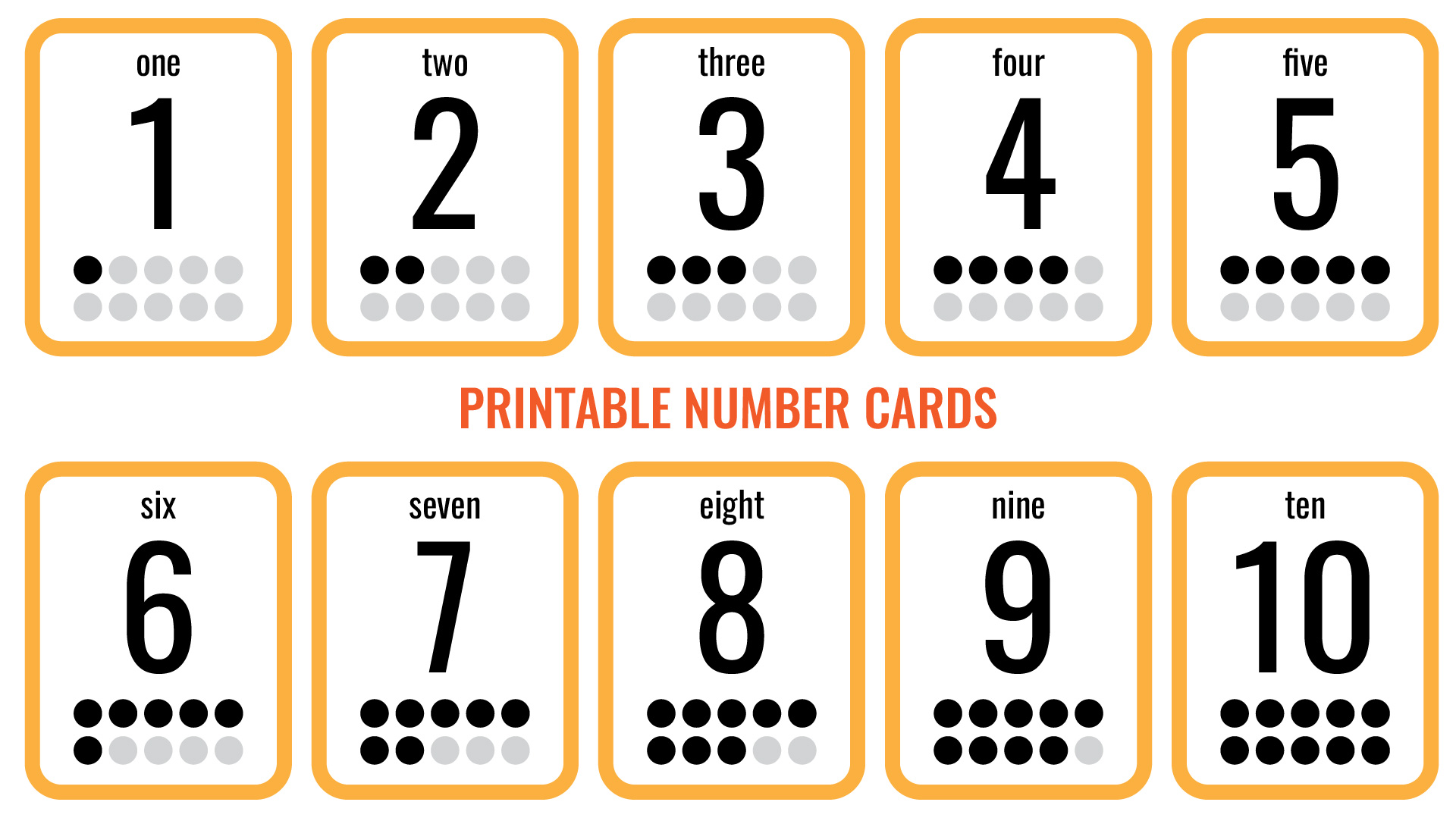 Best Images Of Printable Number Cards To Printable Number Chart iz Pix