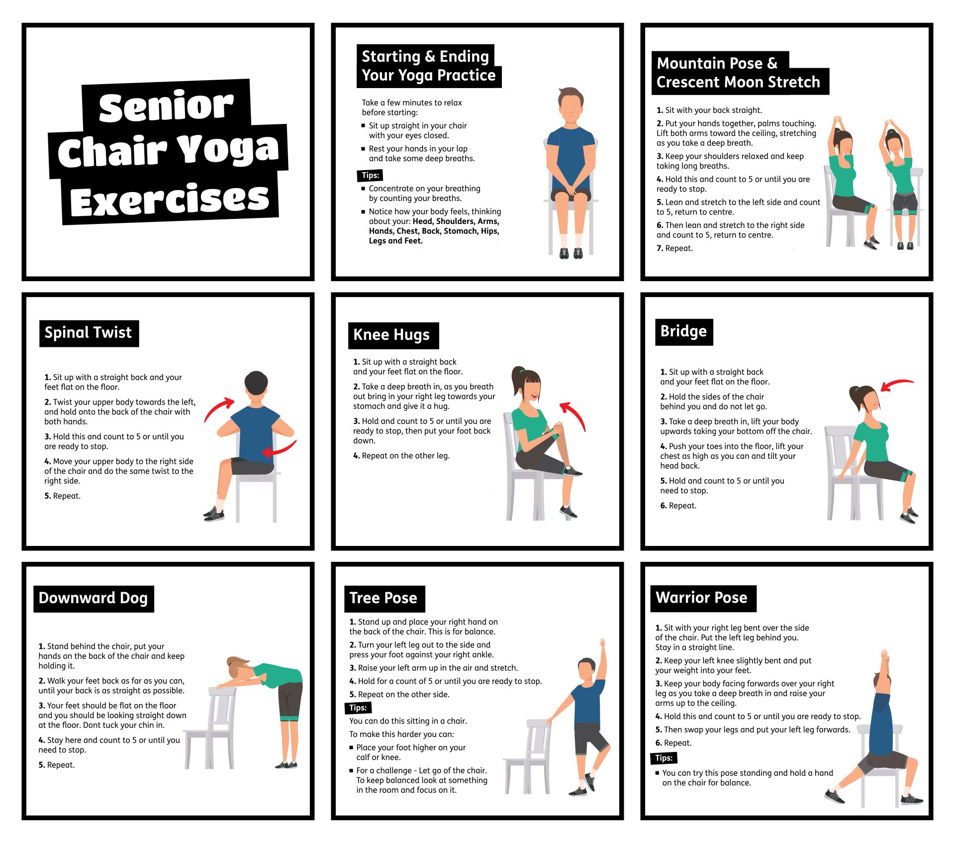 Best Printable Chair Yoga Poses PDF For Free At Printablee, 43% OFF Best Printable Chair Yoga Poses PDF For Free At Printablee, 43% OFF