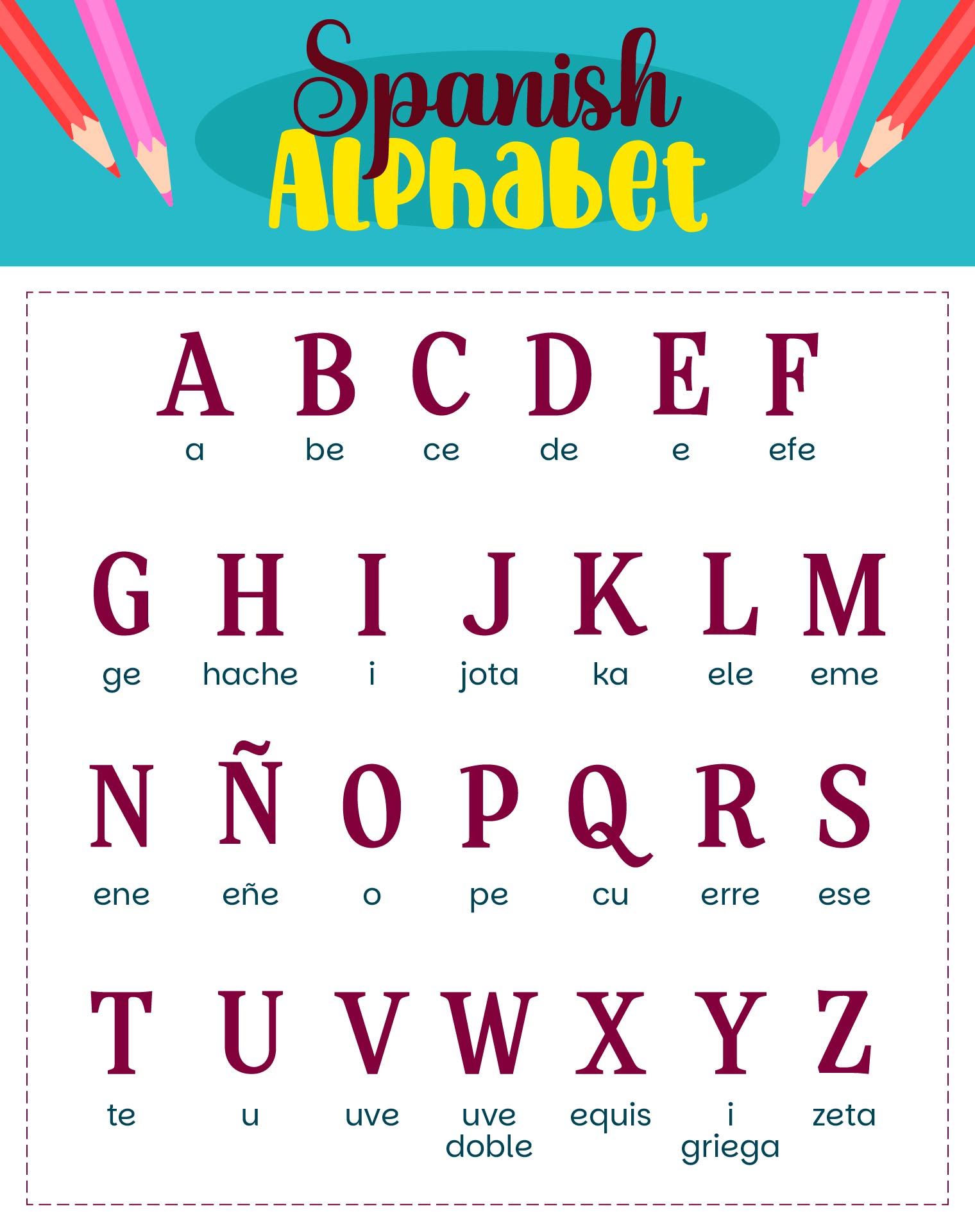 10 Best Alphabet Poster Printables Printablee