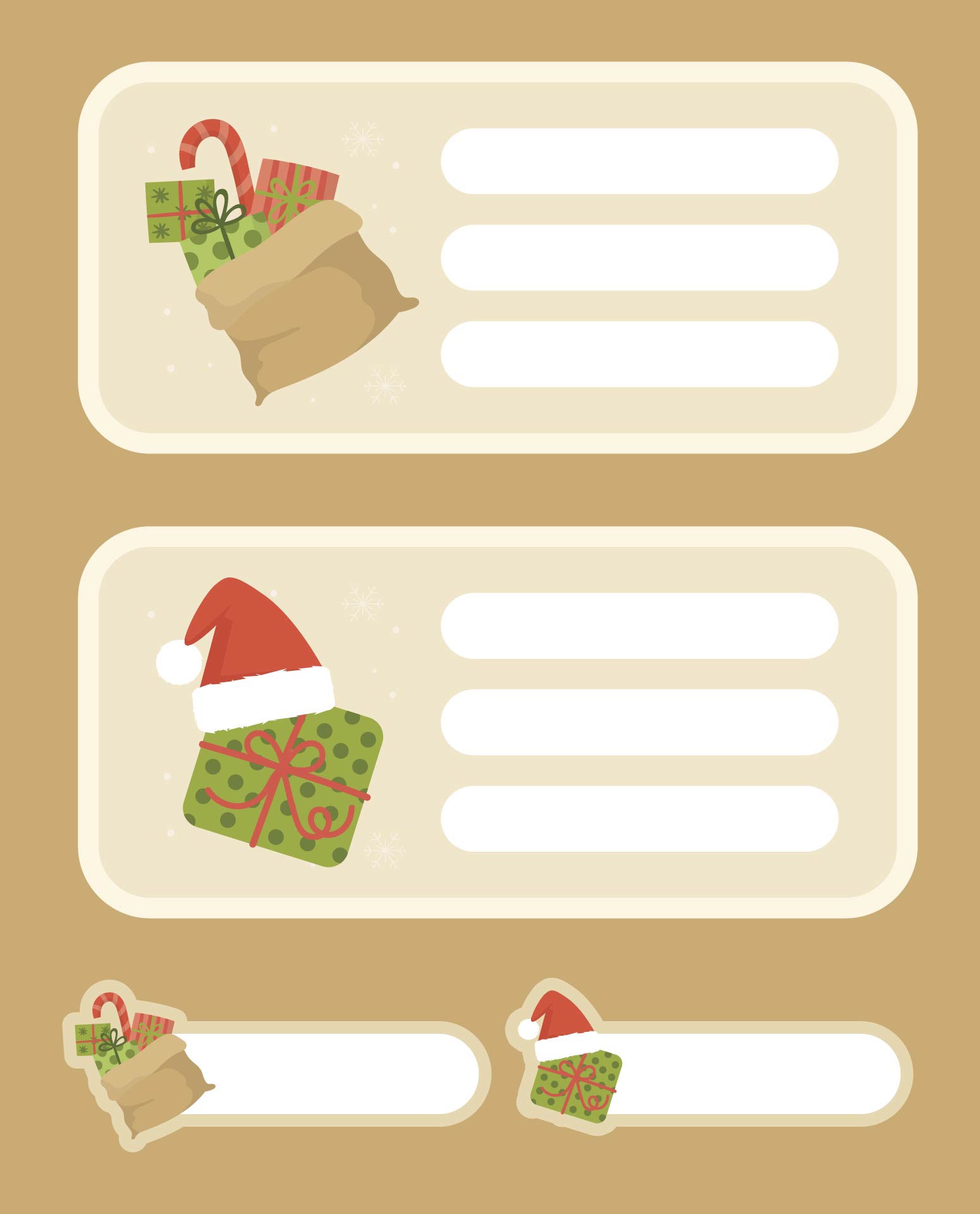 8 Best Printable Christmas Name Tags PDF For Free At Printablee