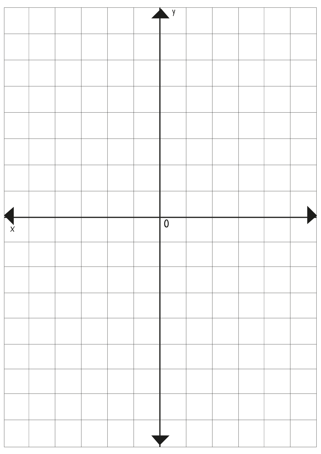 Coordinate Plane Printable
