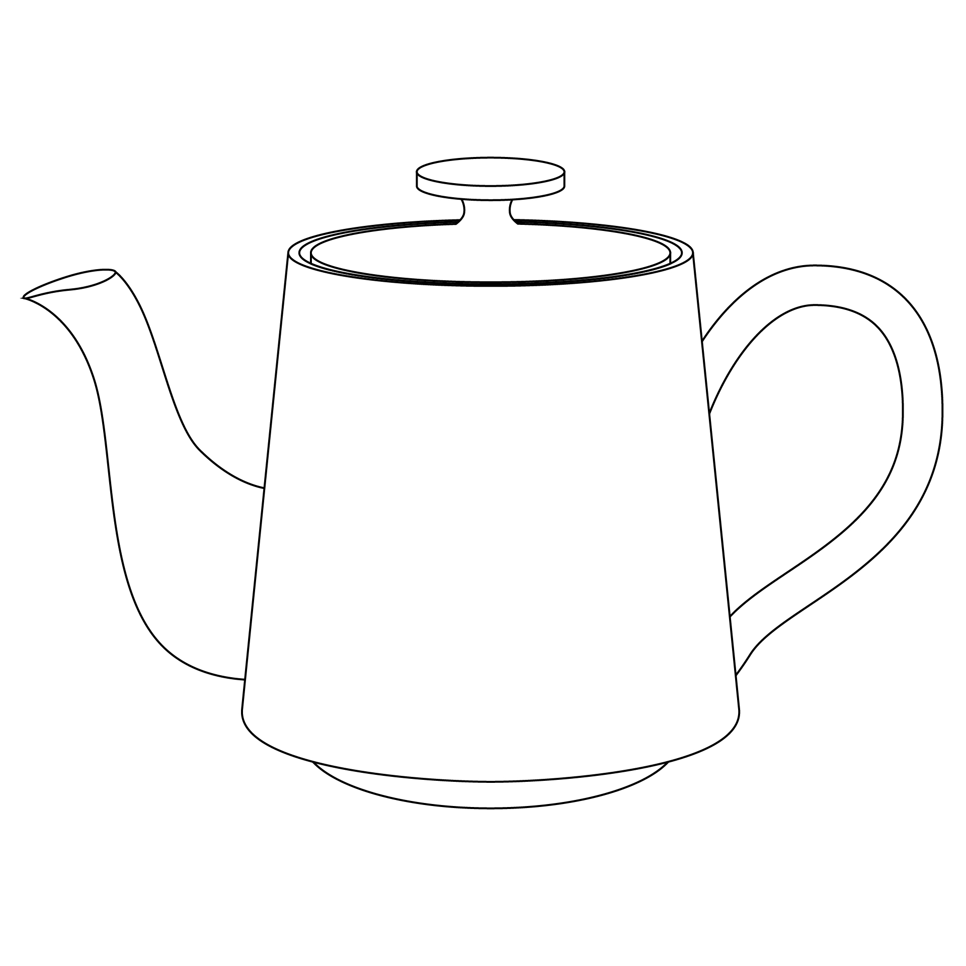 Printable Teapot Template Printable Templates