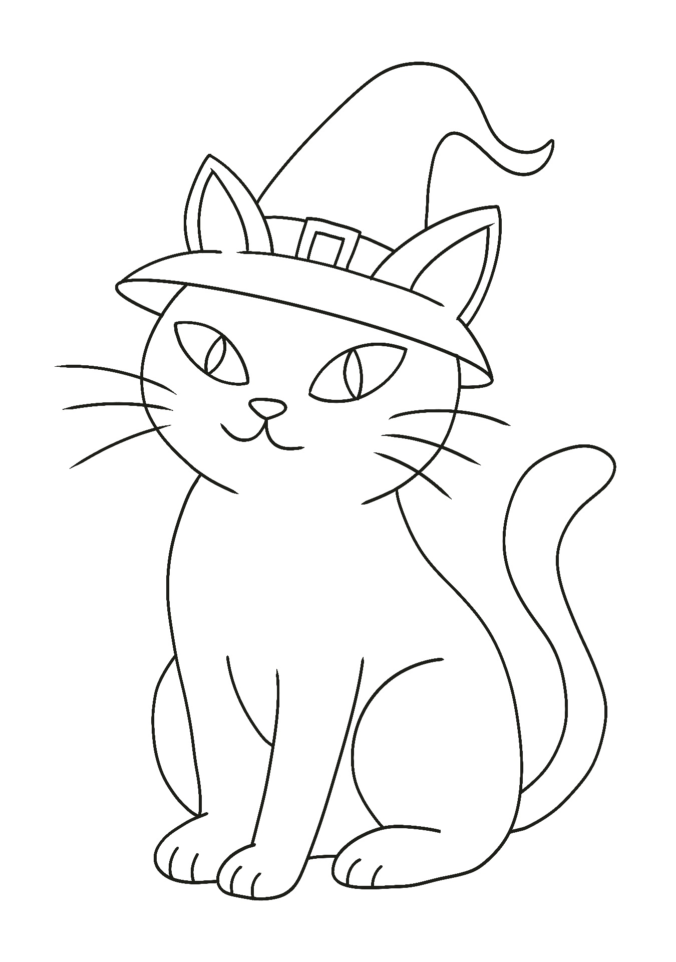 Printable Halloween Cat Stencils Printable Word Searches