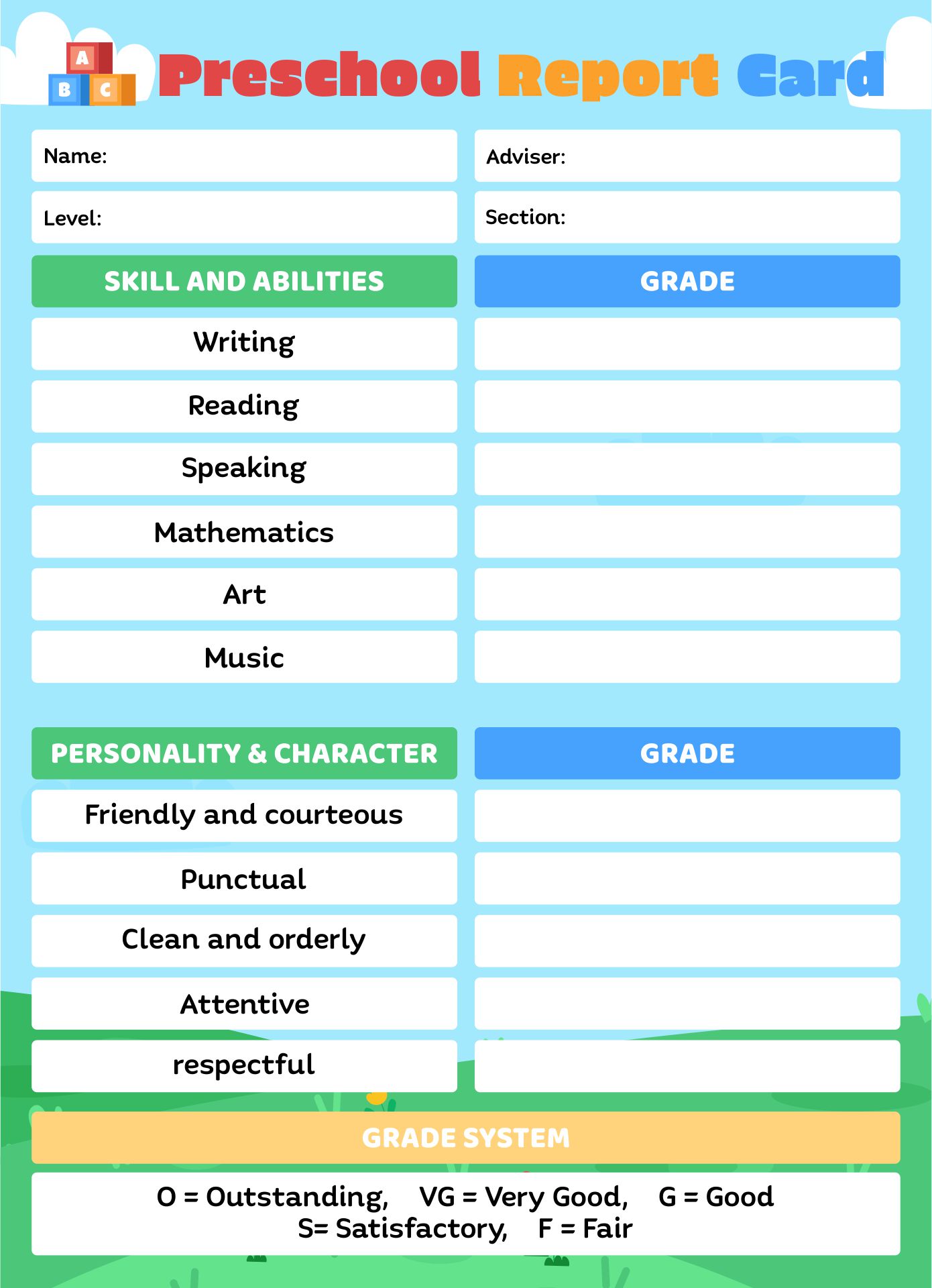 Pre K Report Card Pre K Pages - vrogue.co Pre K Report Card Pre K Pages - vrogue.co