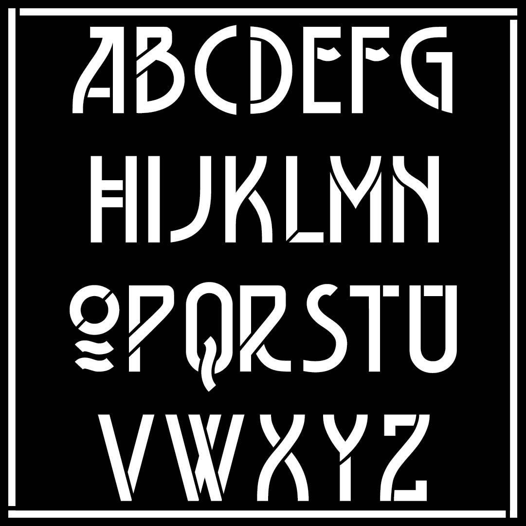 10 Best Big Alphabet Stencils Printable PDF For Free At Printablee