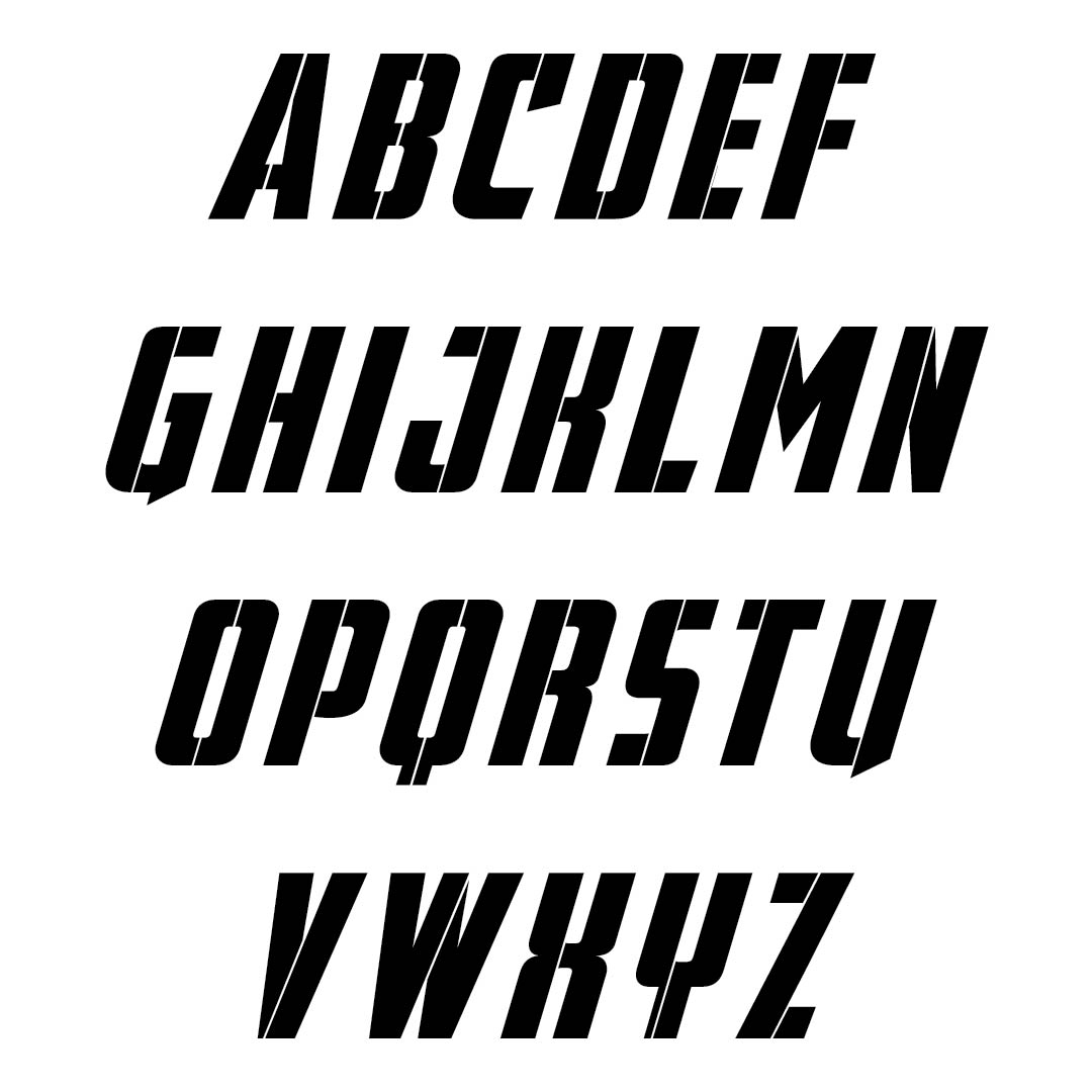 10 Best Big Alphabet Stencils Printable PDF For Free At Printablee