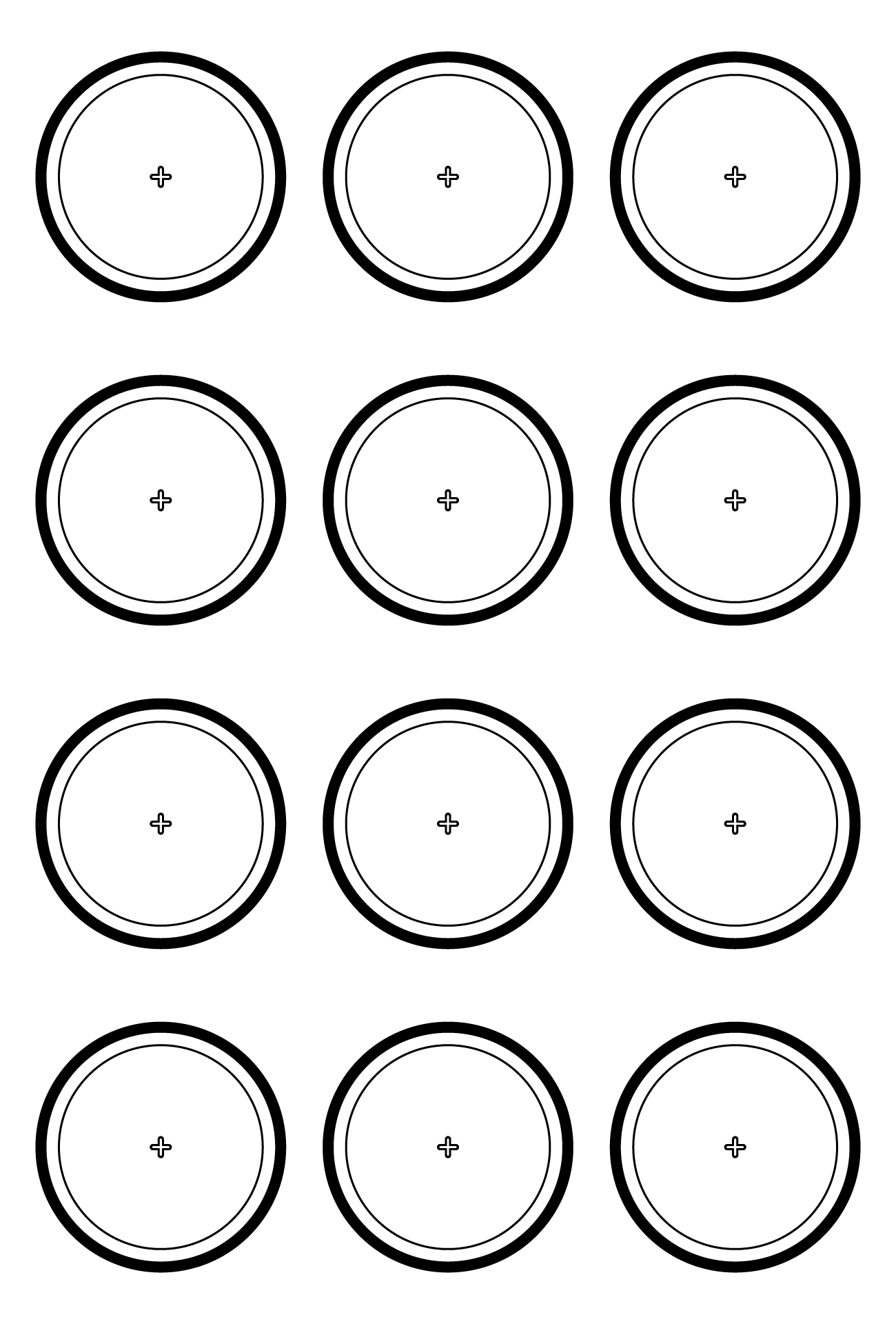 10 Best French Macaron Template Printable Printablee