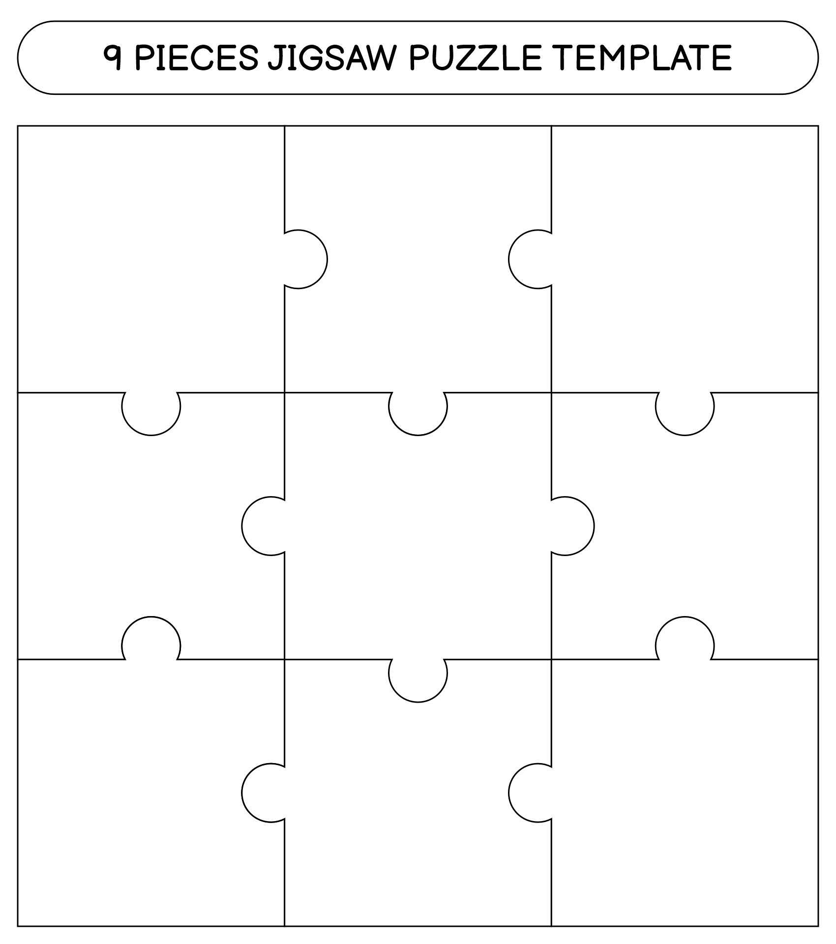 Jigsaw Activity Template