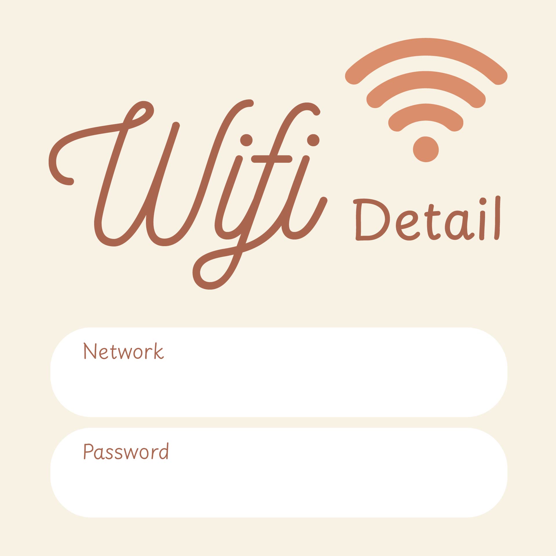 10 Best Guest Wifi Password Printable Printablee