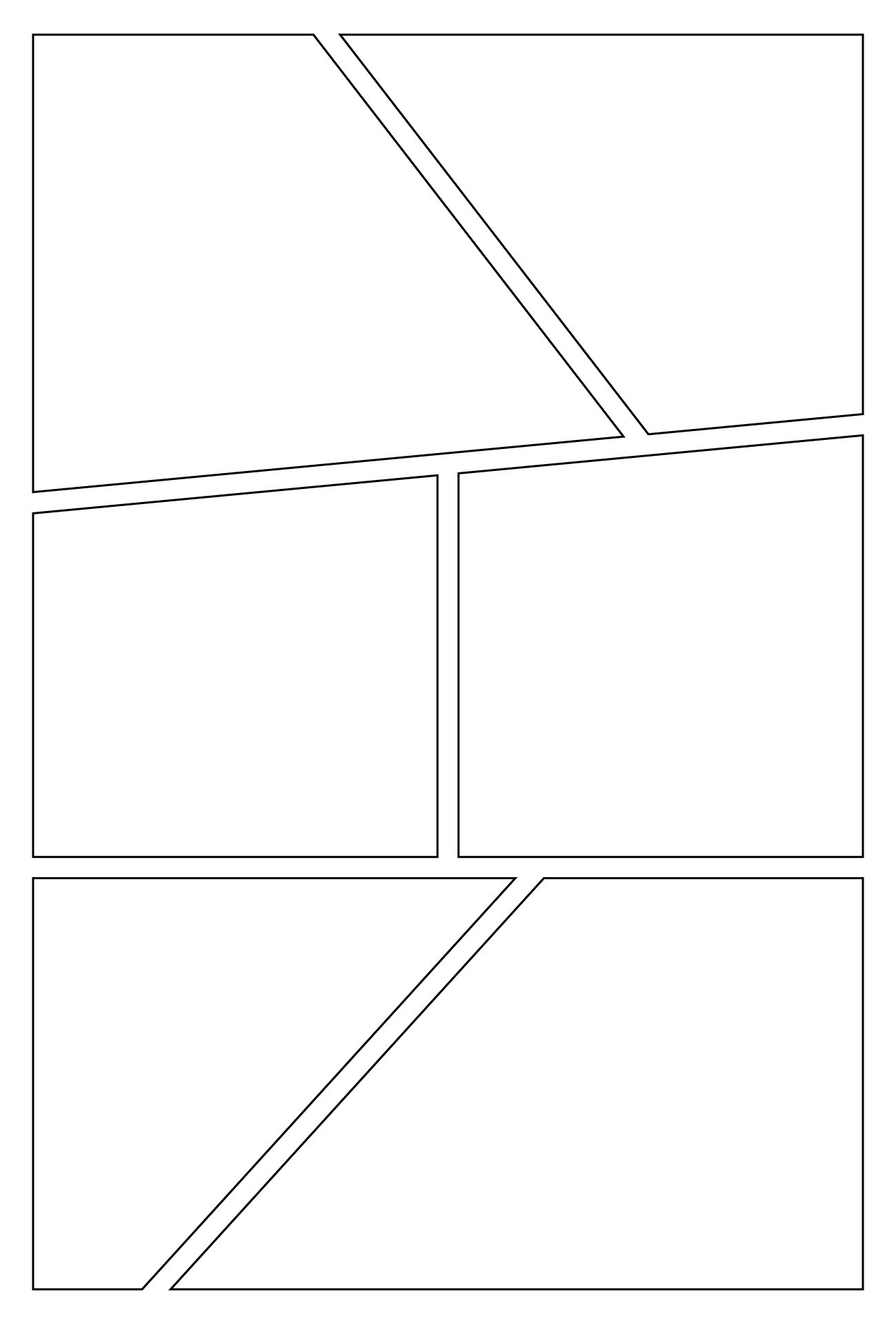 Printable Comic Strip Panels