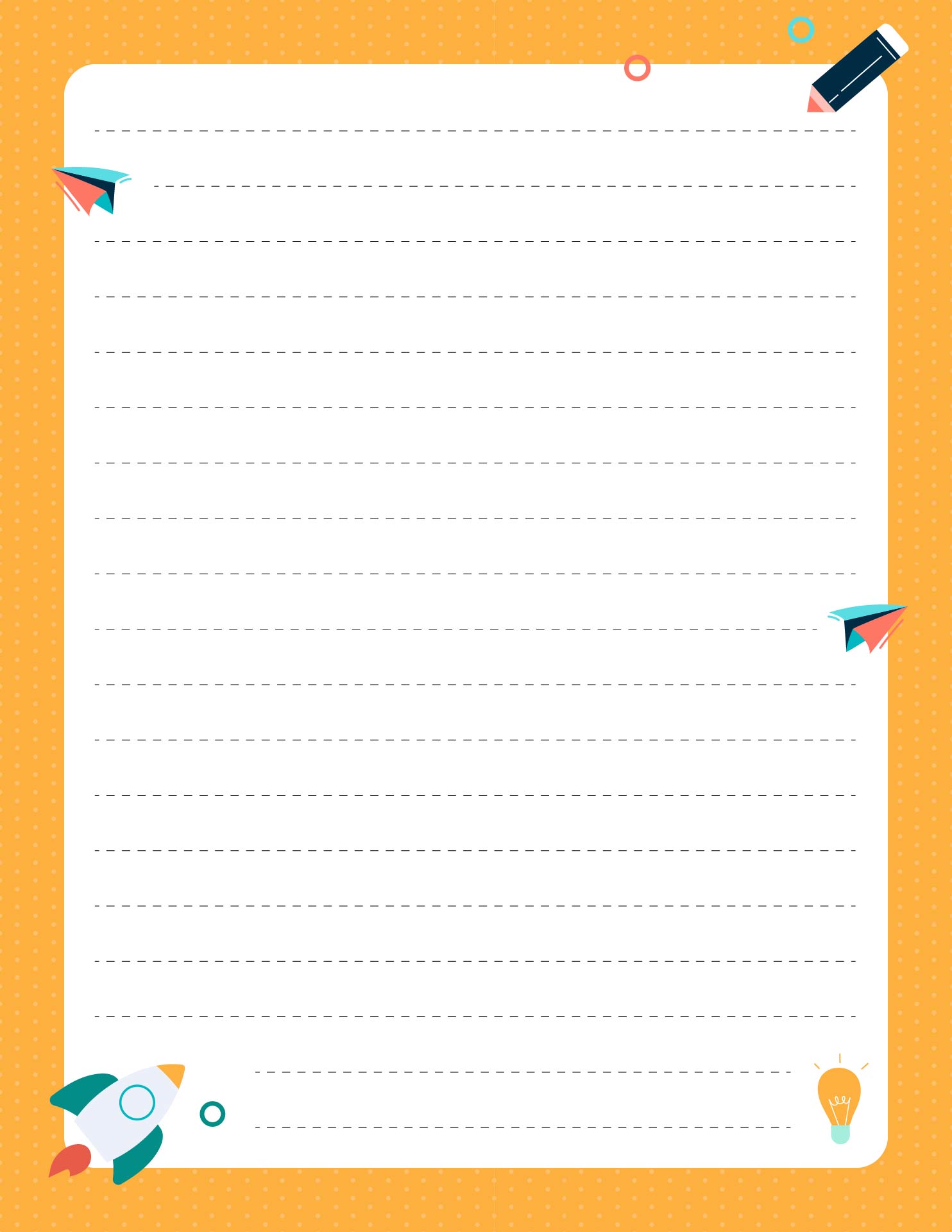 Free Printable Letter Writing Paper Free Printable Letter Writing Paper