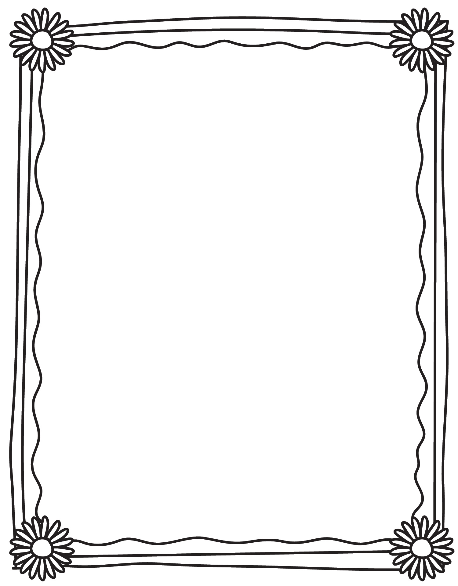 Printable Picture Frames Templates Printable Templates