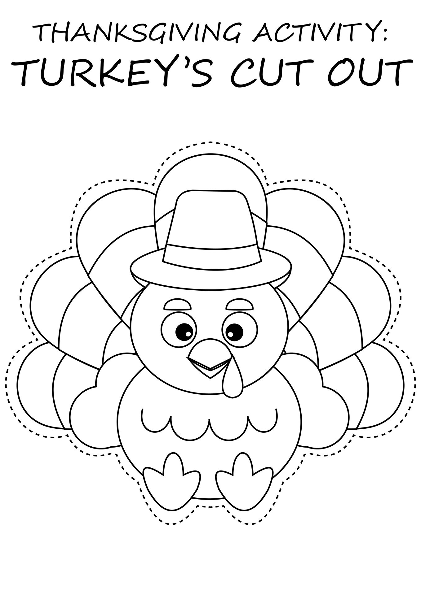 Thanksgiving Turkey Pattern 10 Free PDF Printables Printablee