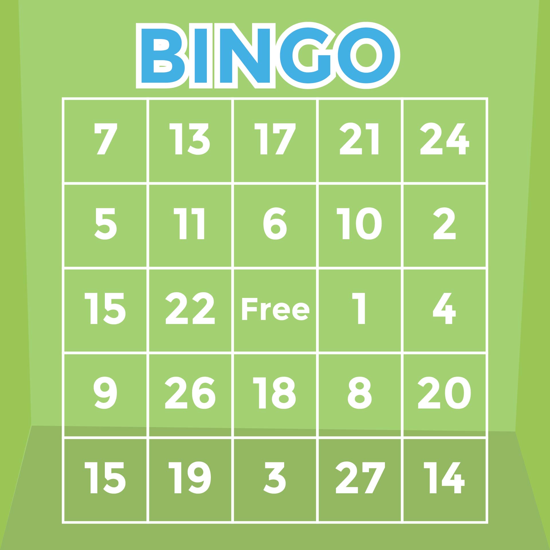 Bingo Template Excel Bingo Template Excel