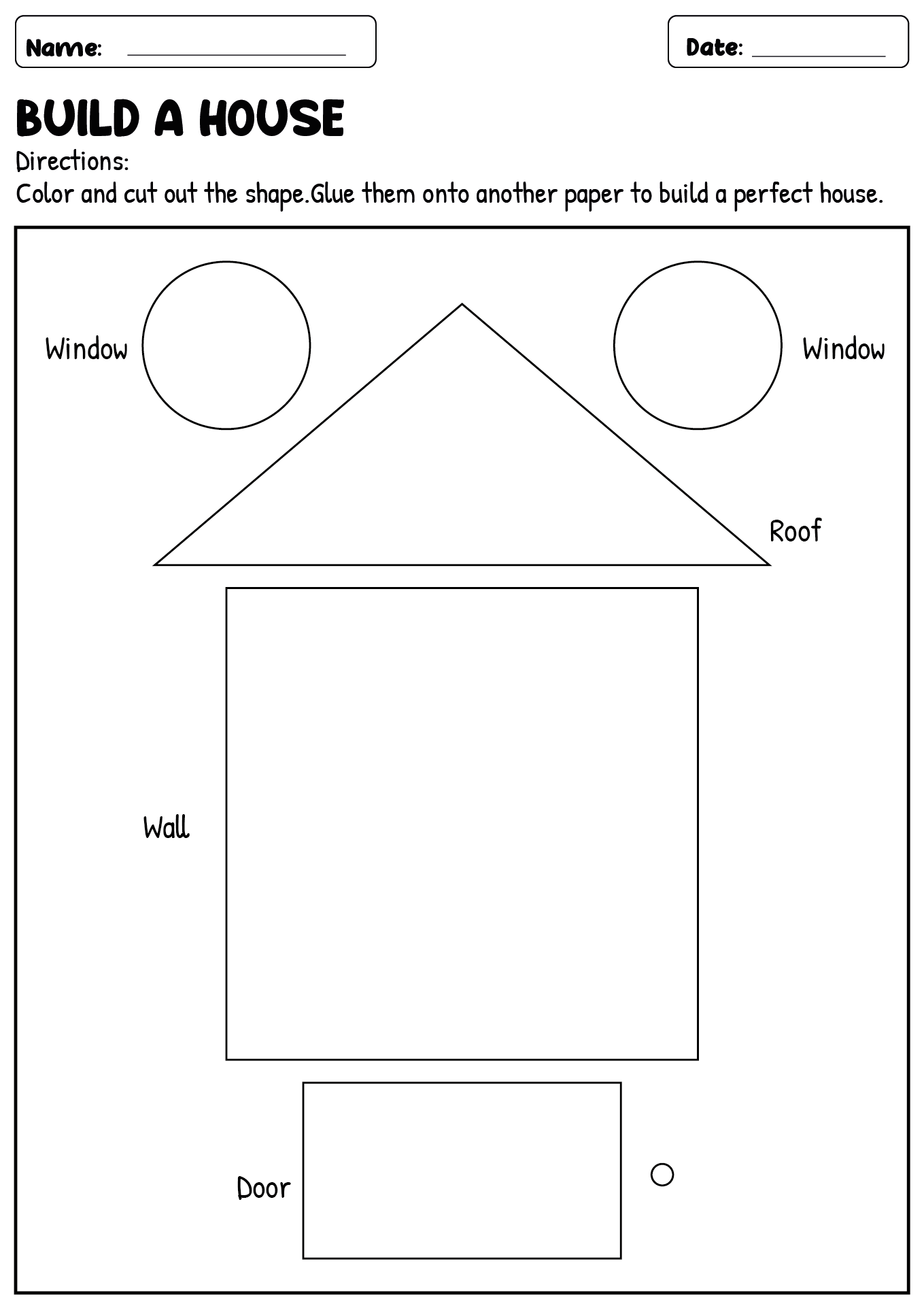 10 Best Shape Worksheets Printable Houses PDF For Free At Printablee 10 Best Shape Worksheets Printable Houses PDF For Free At Printablee