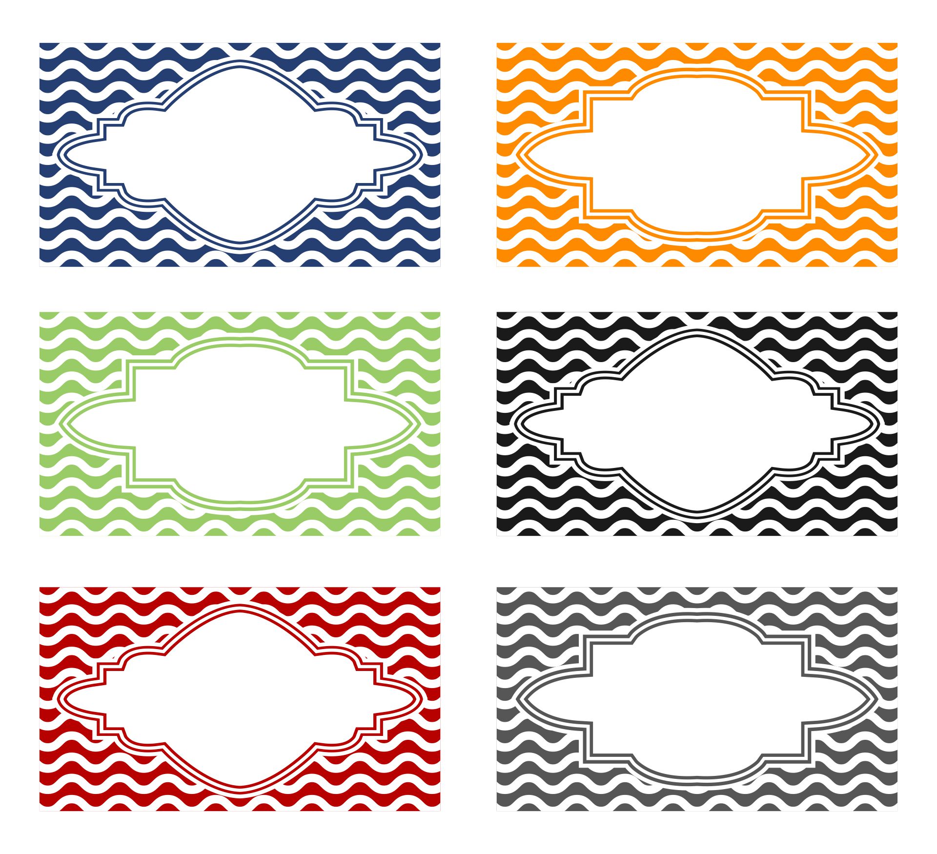 Name Tag Template Free Download Cari