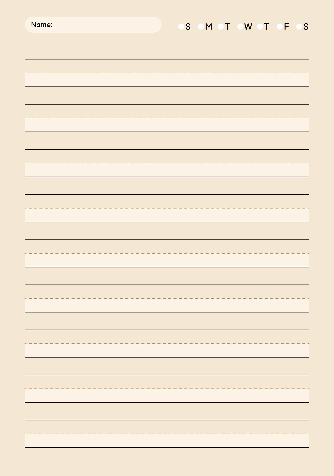 10 Best Standard Printable Lined Writing Paper PDF For Free At Printablee