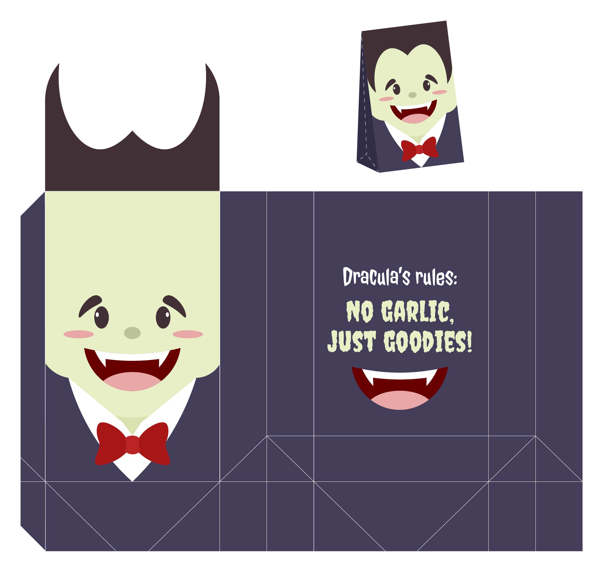 15 Best Printable Halloween Paper Bag Puppets Printablee