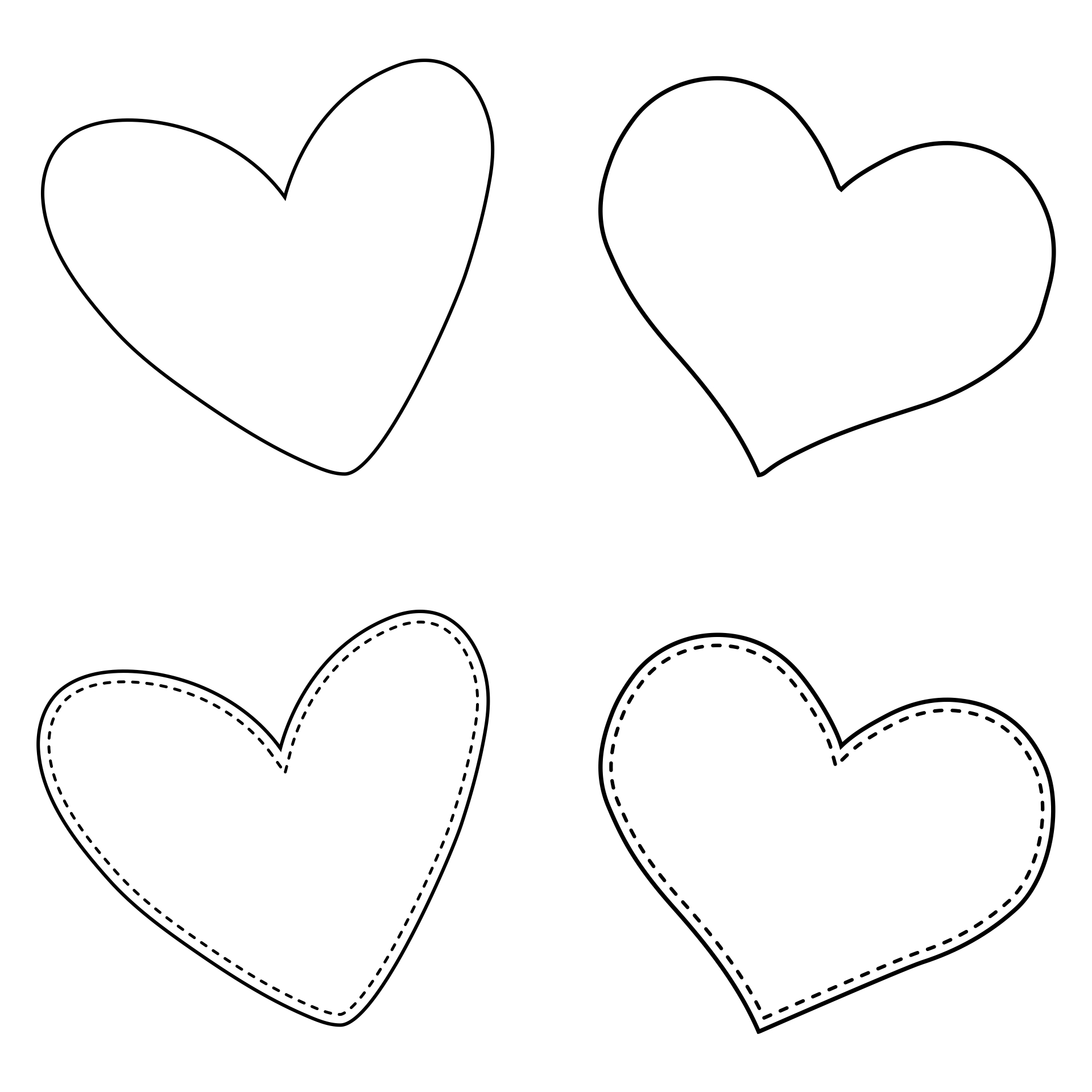 7 Best 3 Inch Heart Template Printable Printablee