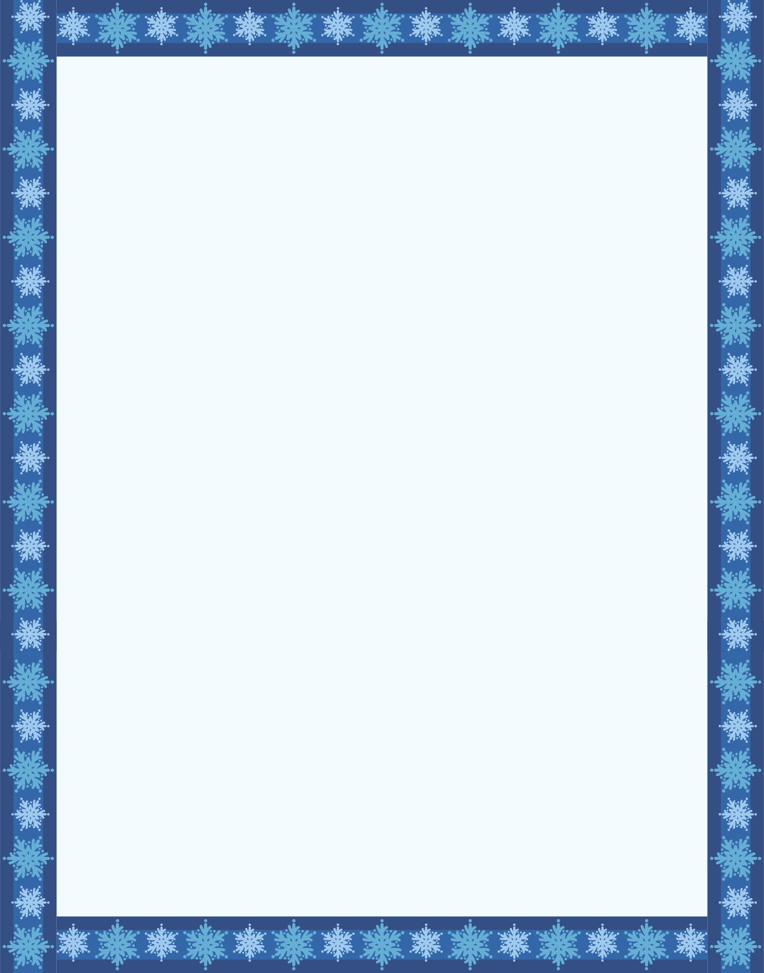 5 Best Printable Christmas Border Writing Paper Printablee